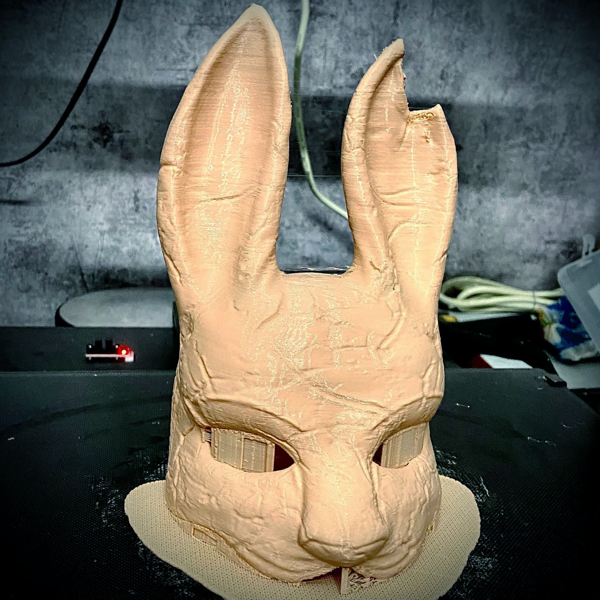 The Huntress Mask from Dead by Daylight - The Rabbit Mask 3D model 3D ...