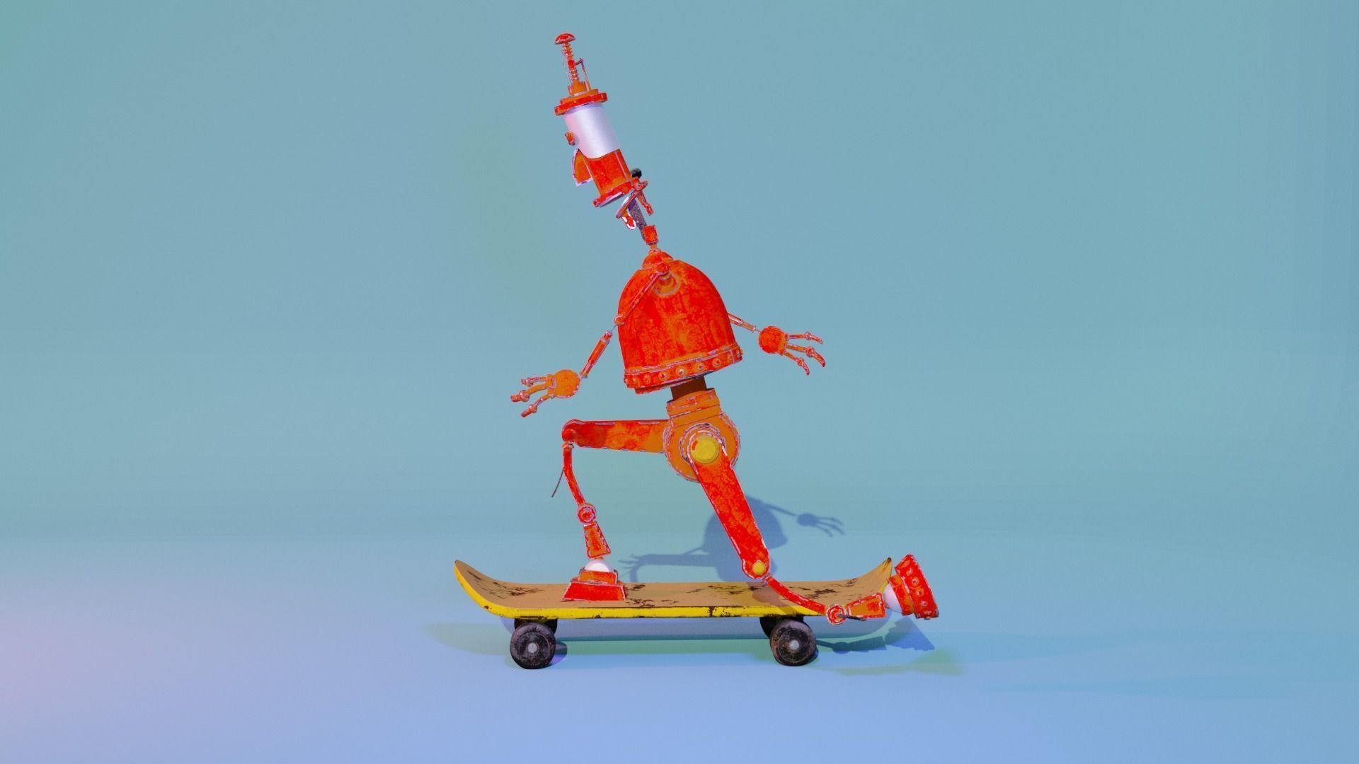 3D model Robots 2005 Film Funny Character VR / AR / low-poly | CGTrader