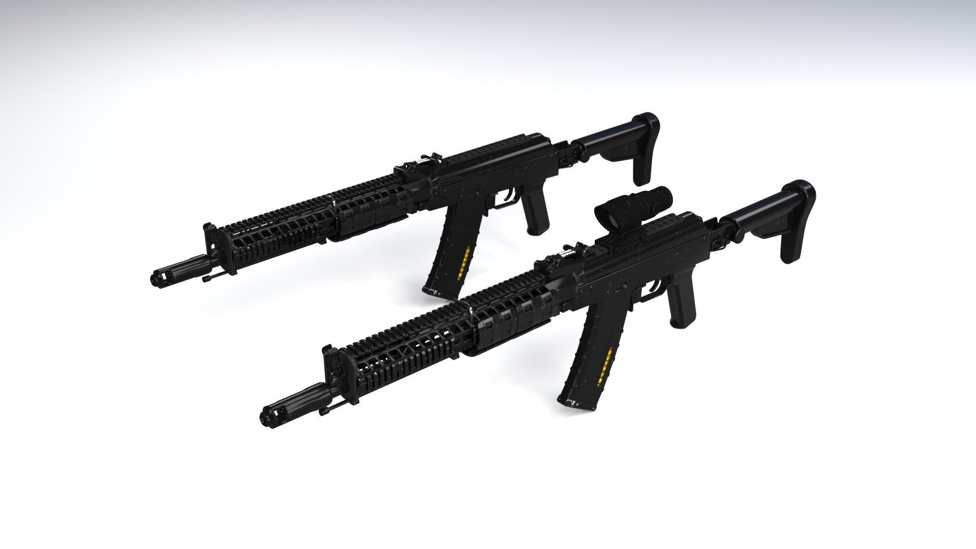3D model AK-74M Zenit VR / AR / low-poly | CGTrader