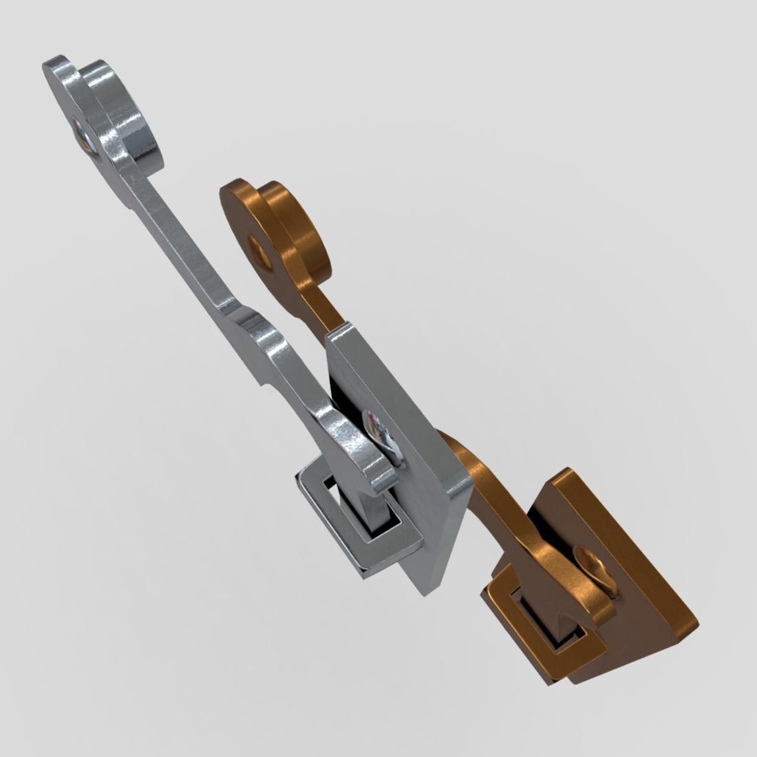 3D model Hook Closure VR / AR / low-poly | CGTrader