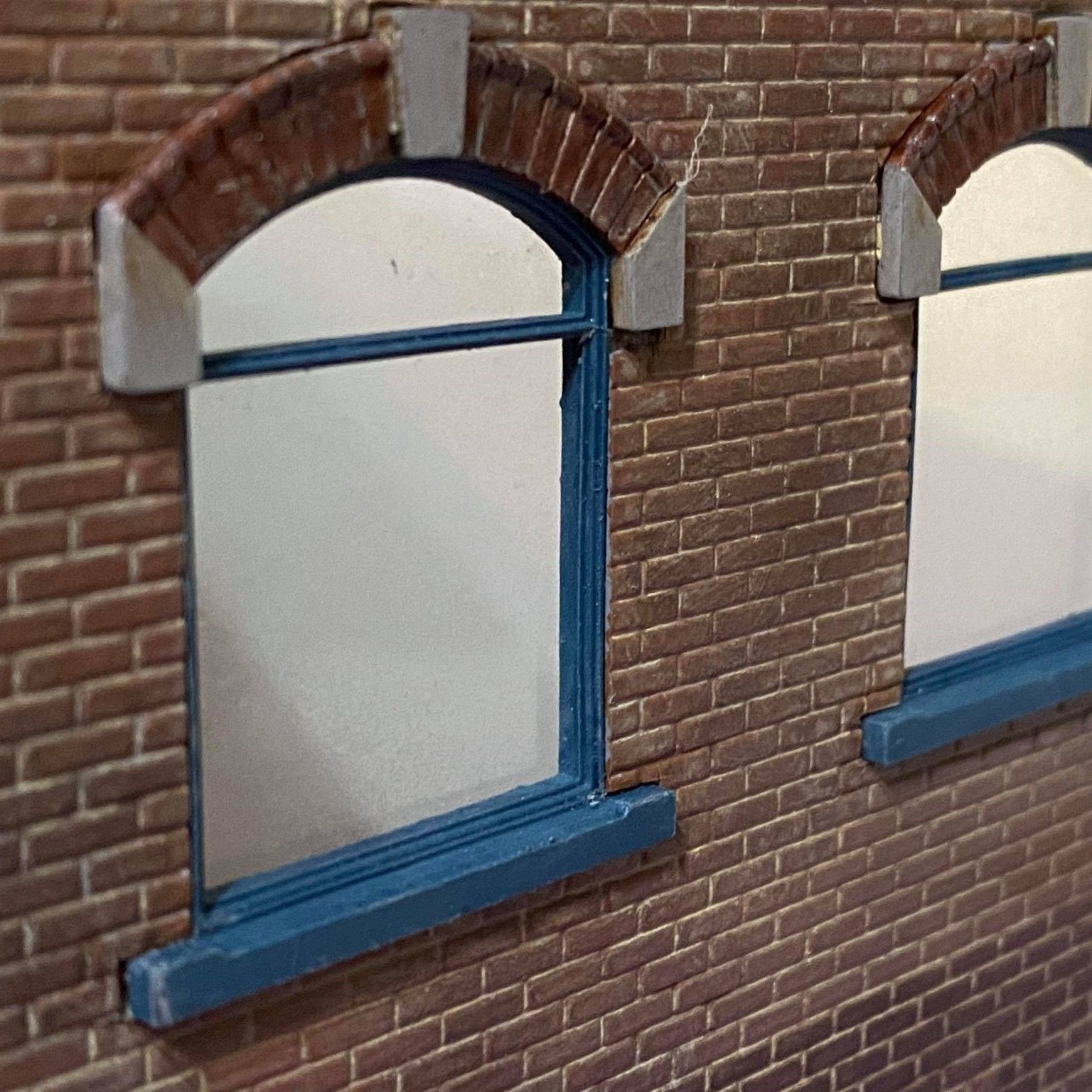 ARCHED WINDOW AND FRAME 7MM SCALE O GAUGE MODEL RAILWAY 3D model 3D ...