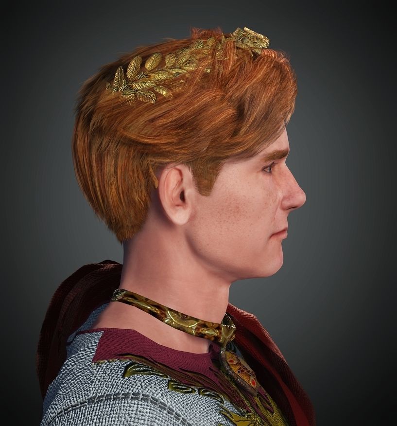 Ancient Rome Emperor 3D model rigged | CGTrader
