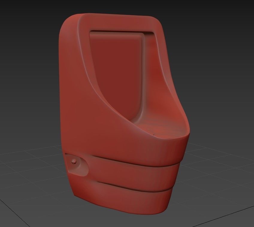 URINAL Dry System - MINGITORIO Sistema Seco - Toilet - ferrum 3D model ...