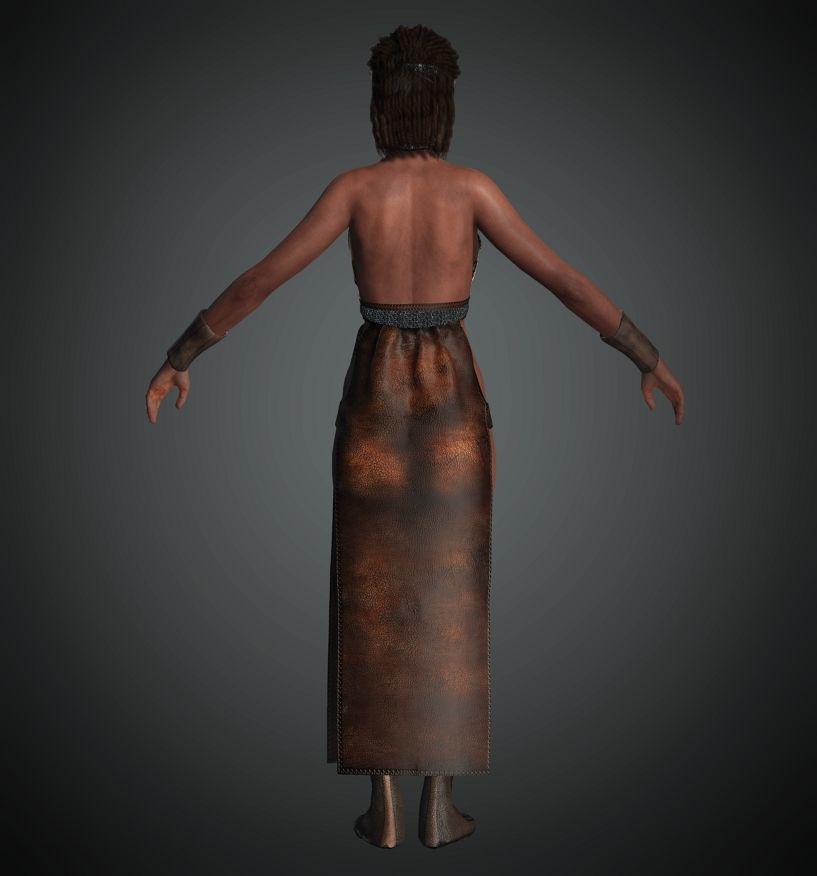 Ancient Rome Aiya Adventurer 3D model rigged | CGTrader