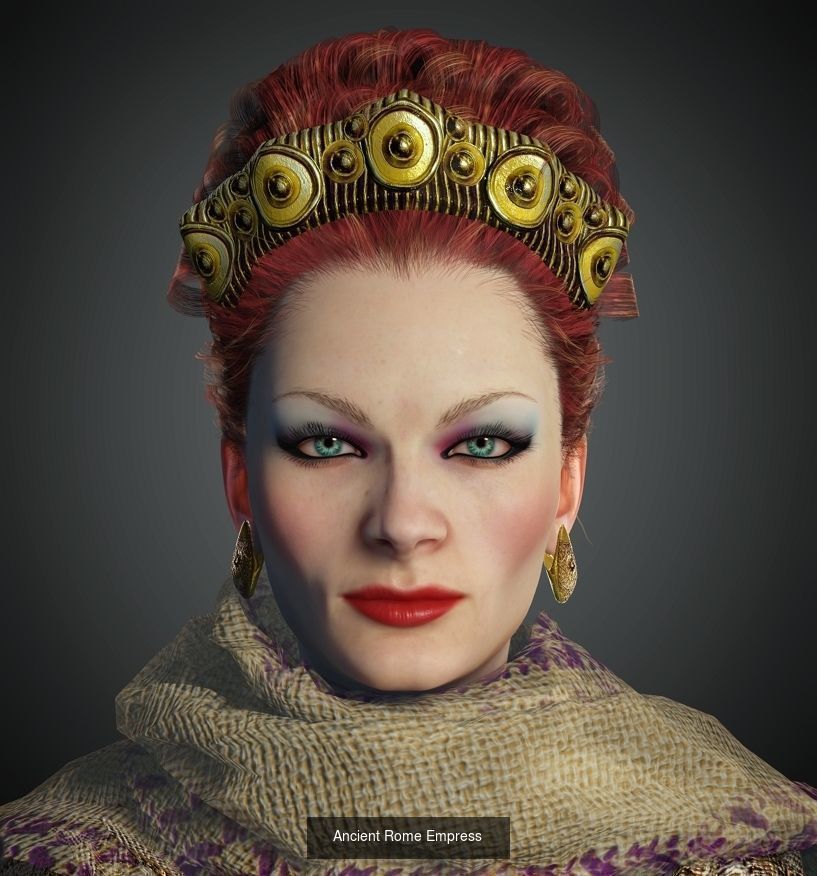 Ancient Rome Characters Collection | CGTrader