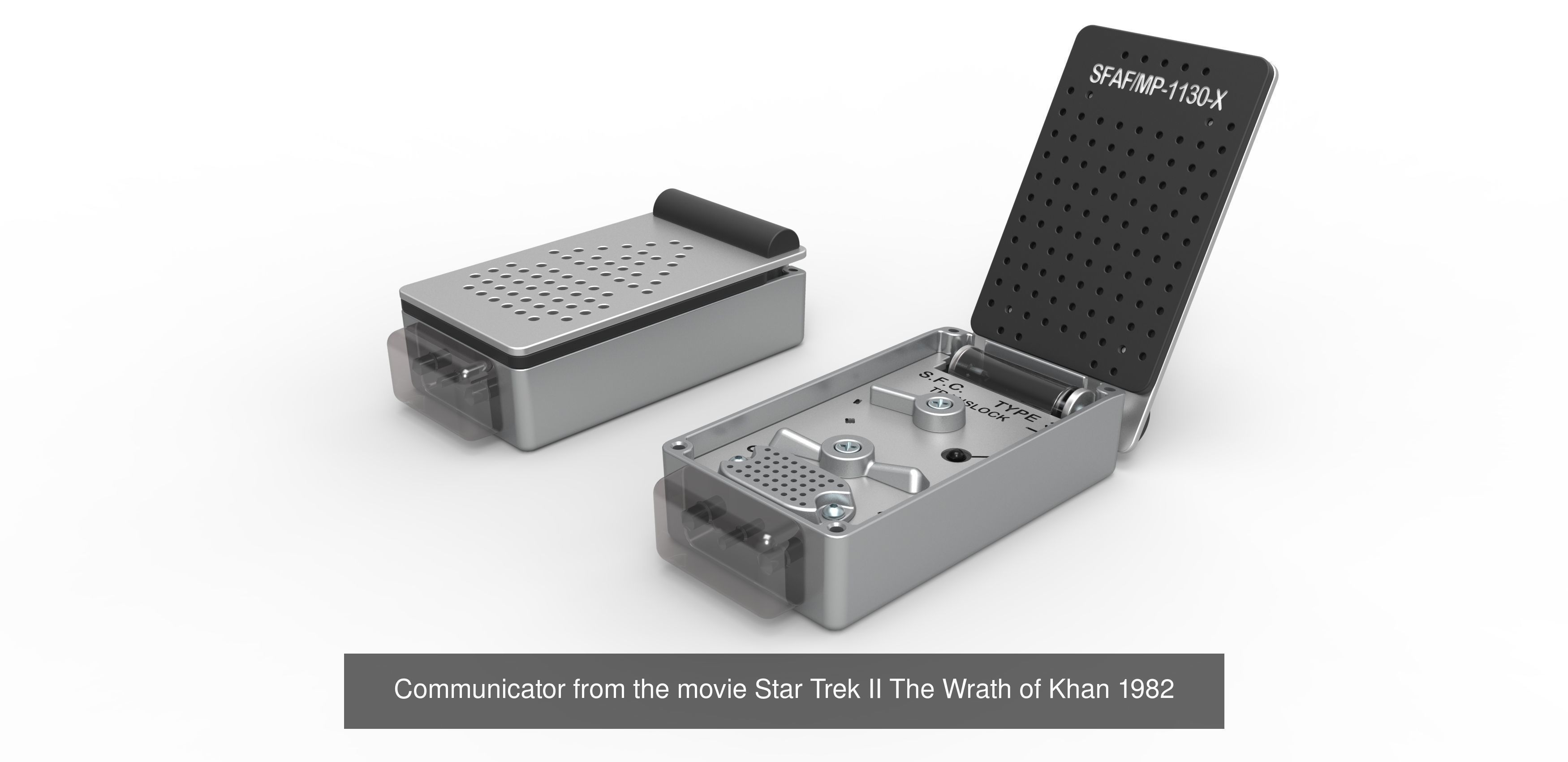 Star Trek Communicators 3D Model Collection | CGTrader