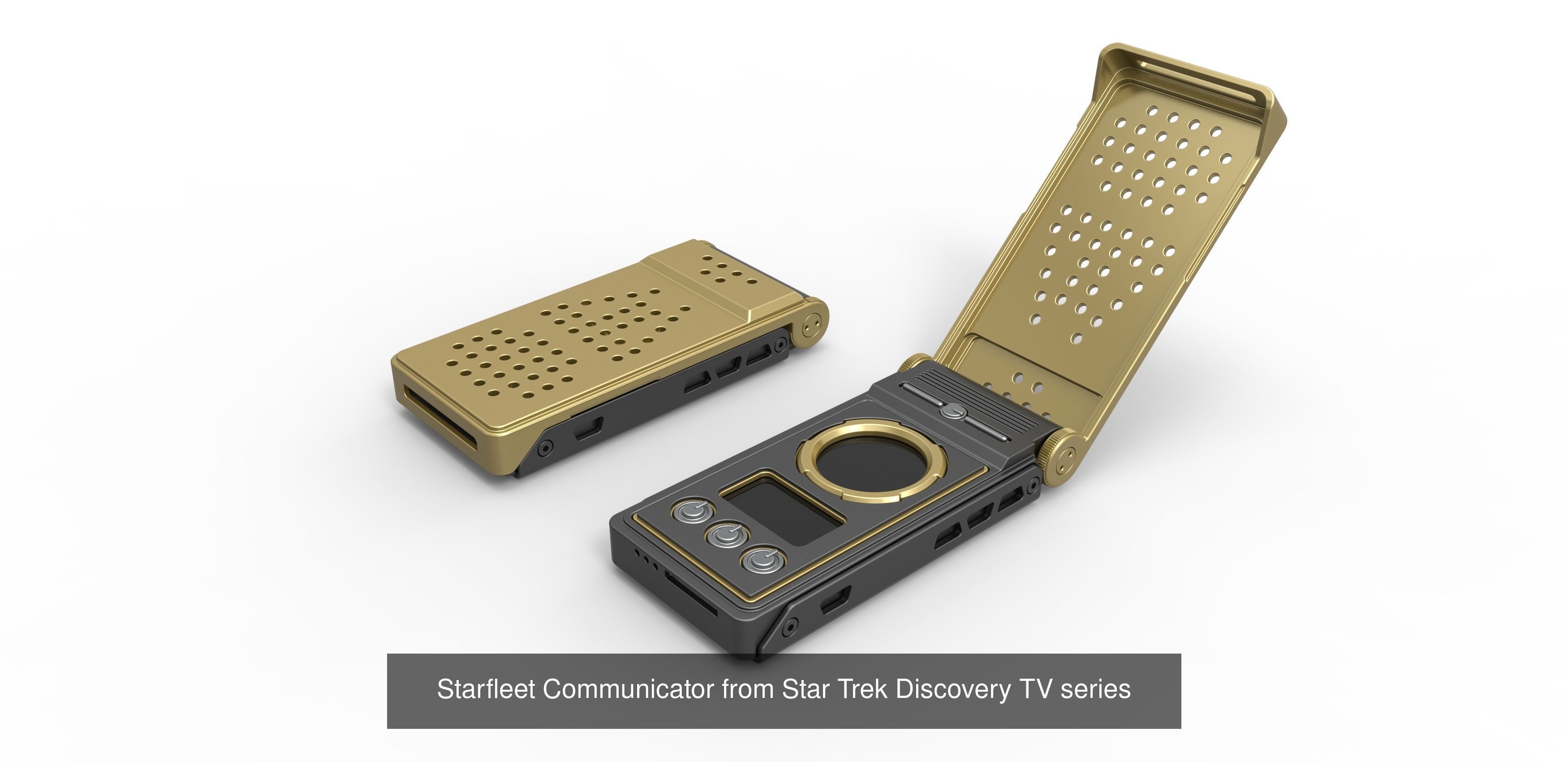 Star Trek Communicators 3D Model Collection | CGTrader