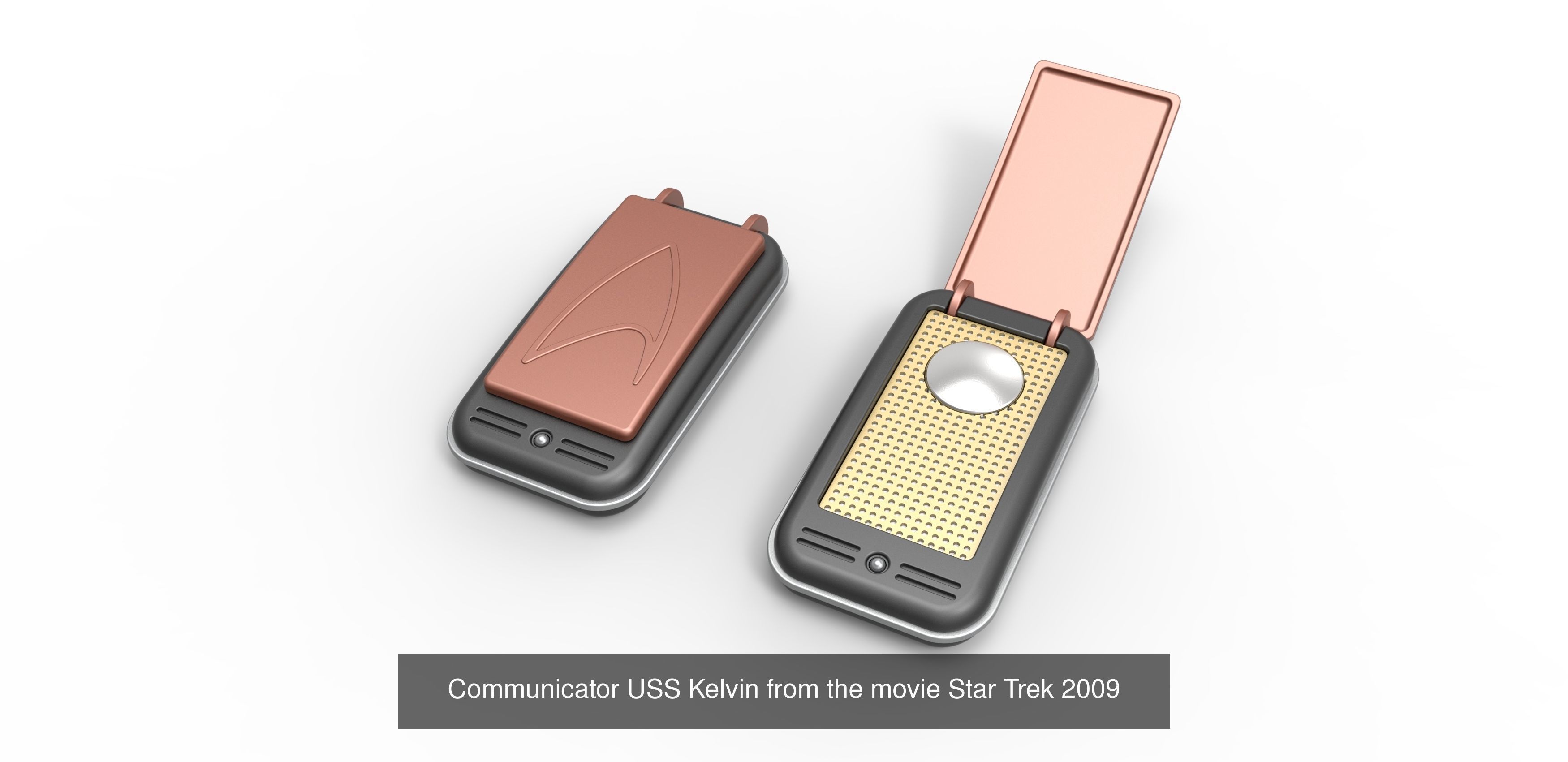 Star Trek Communicators 3D Model Collection | CGTrader