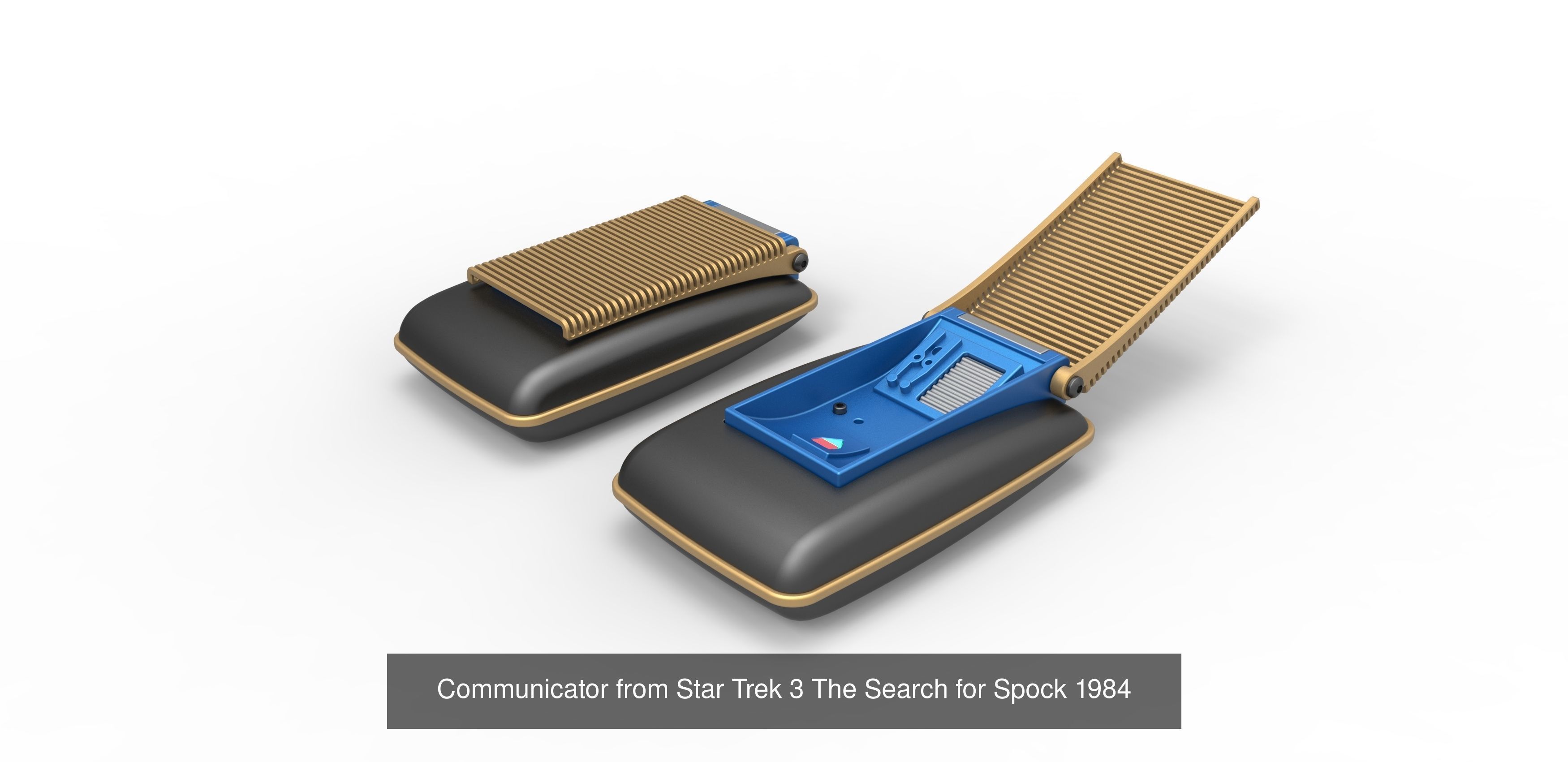 Star Trek Communicators 3D Model Collection | CGTrader