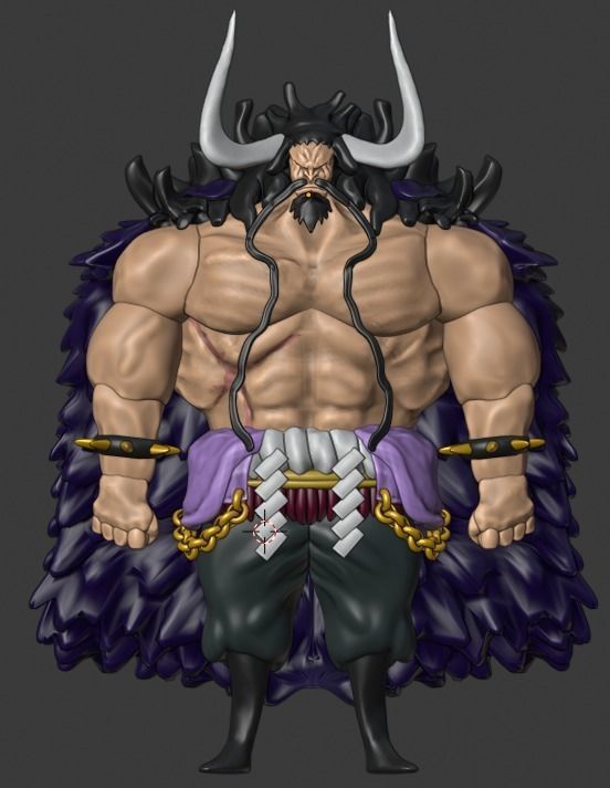 Kaido - Emperor 3D model | CGTrader