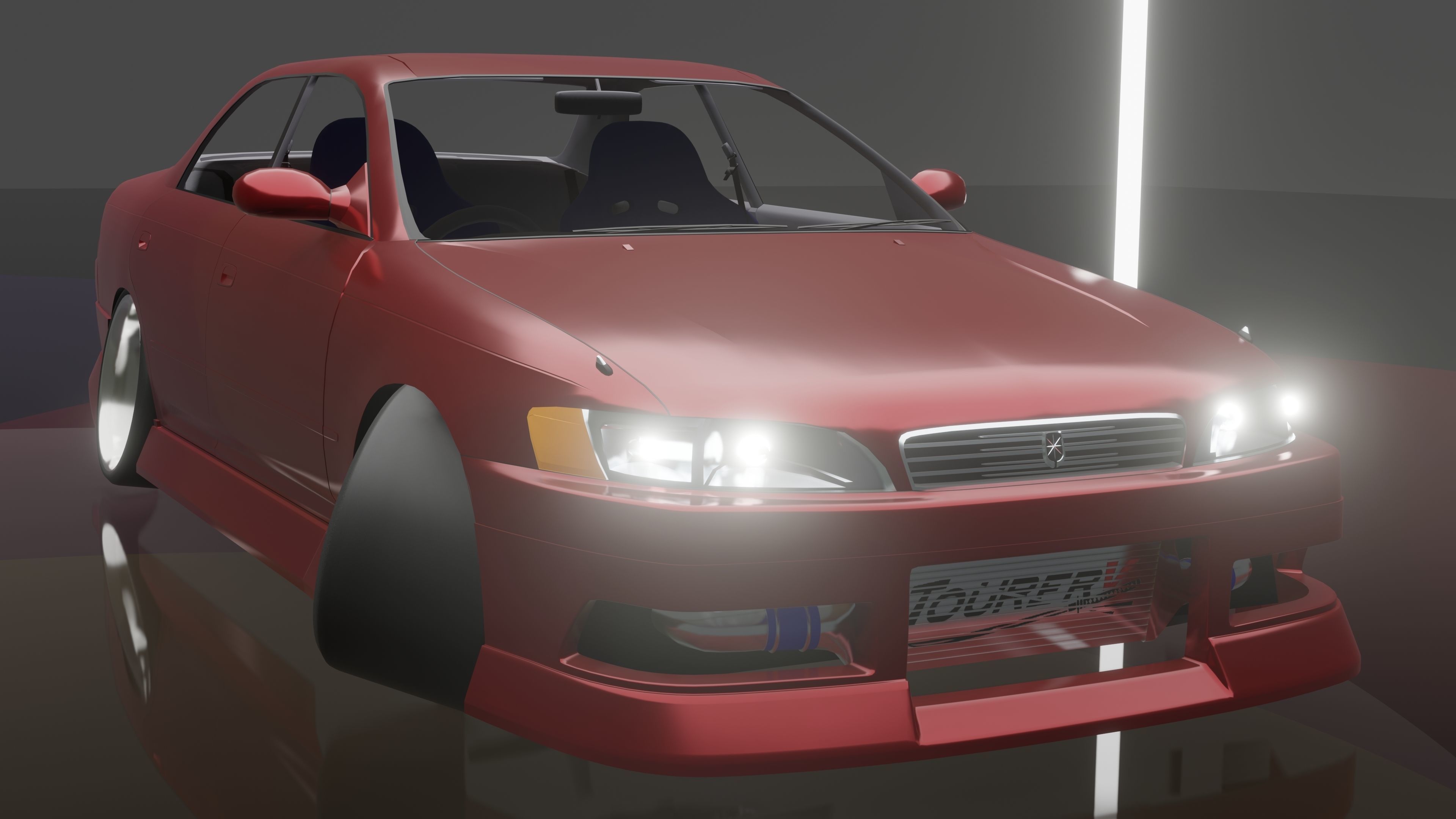 Toyota MARK 2 90 3D model | CGTrader