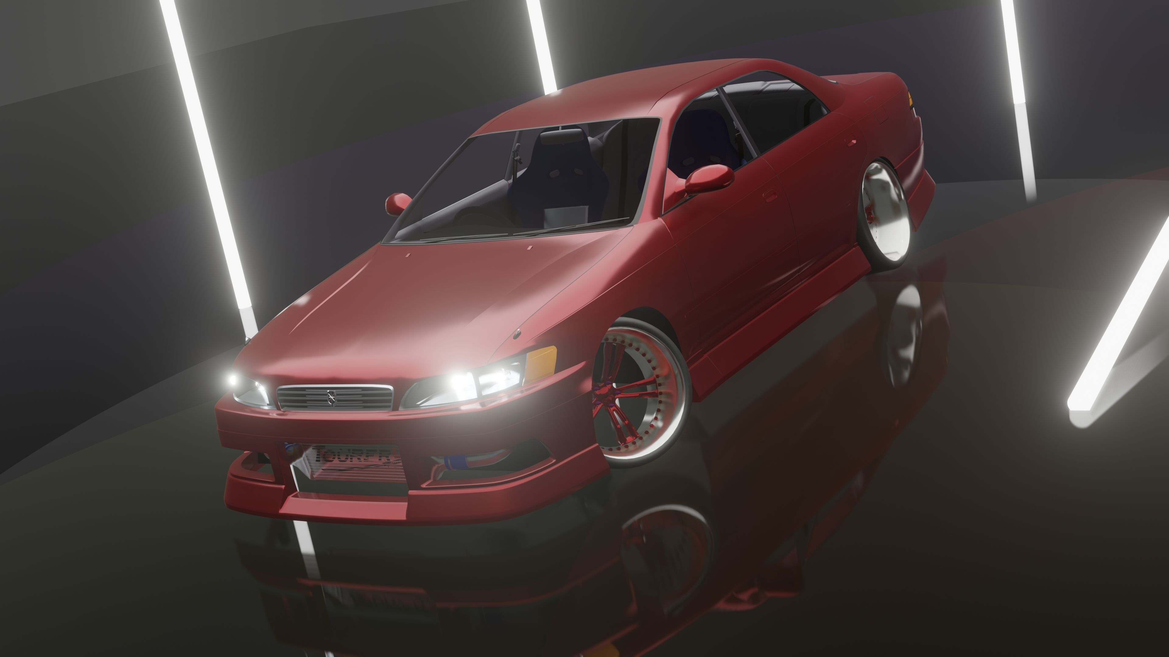 Toyota MARK 2 90 3D model | CGTrader