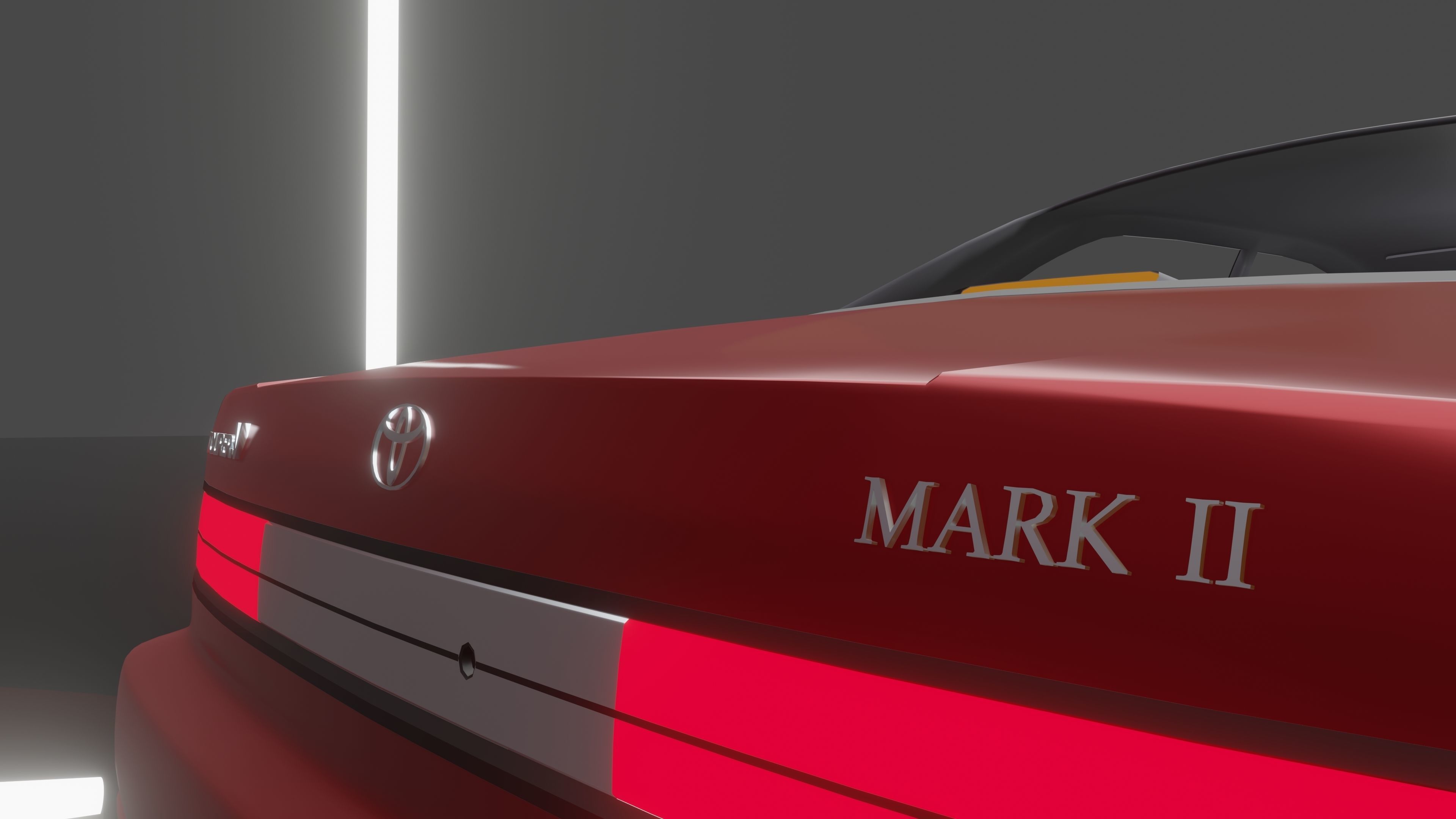 Toyota MARK 2 90 3D model | CGTrader