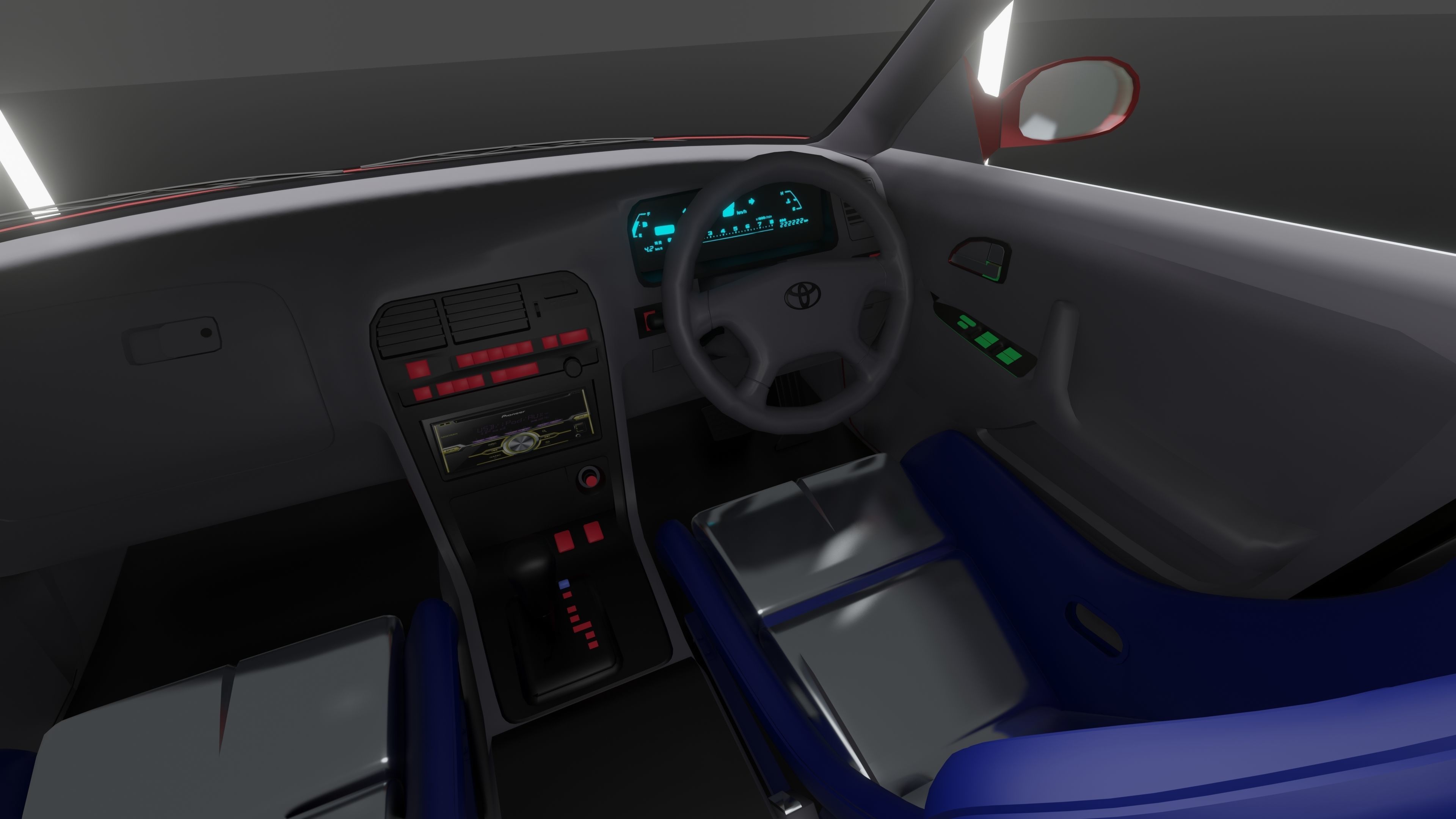 Toyota MARK 2 90 3D model | CGTrader