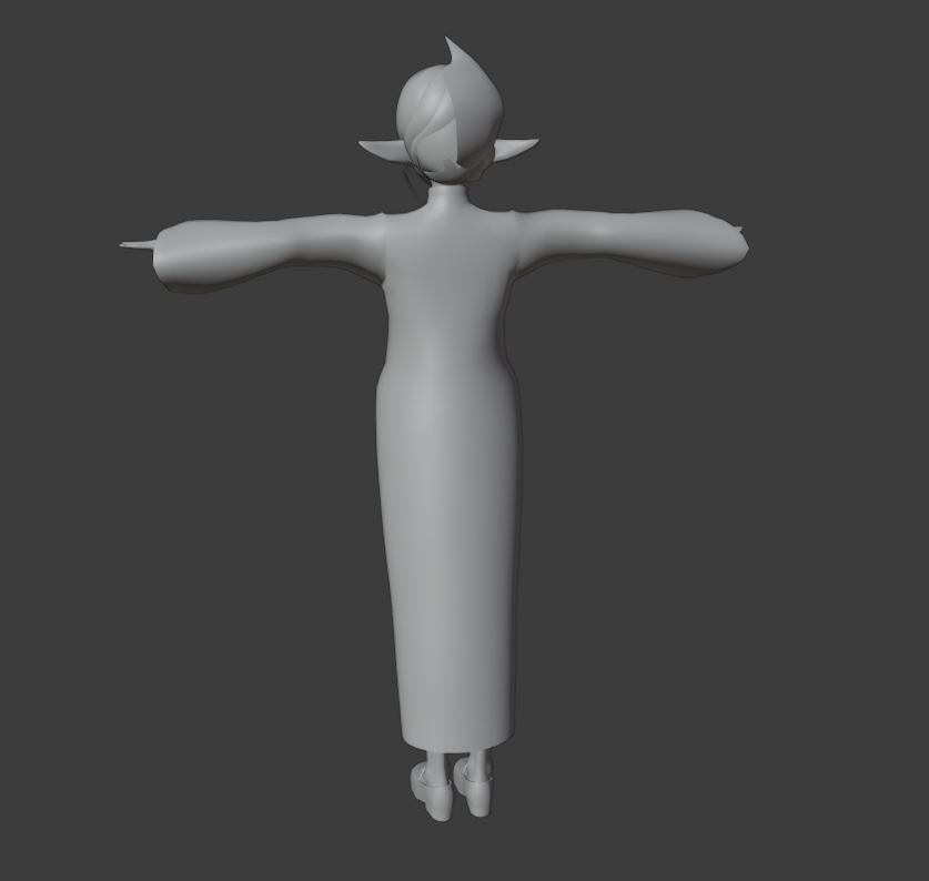 3D model 3d anime character c2 VR / AR / low-poly rigged | CGTrader
