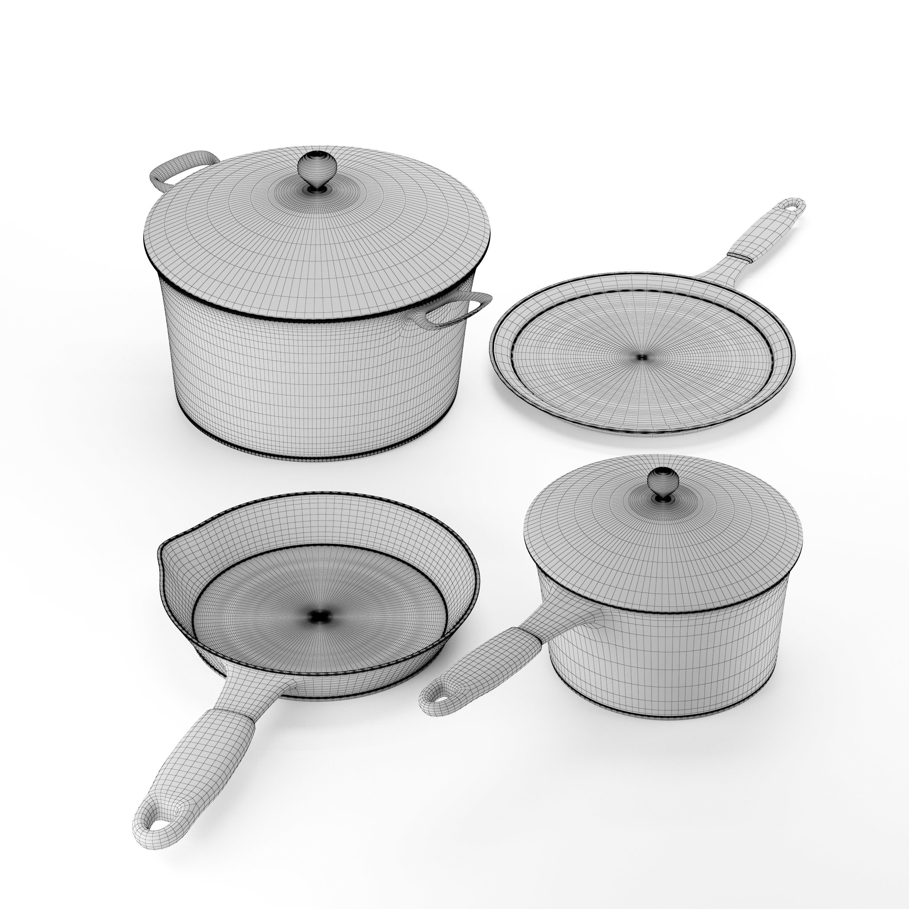 COOKING UTENSILS 3D model | CGTrader