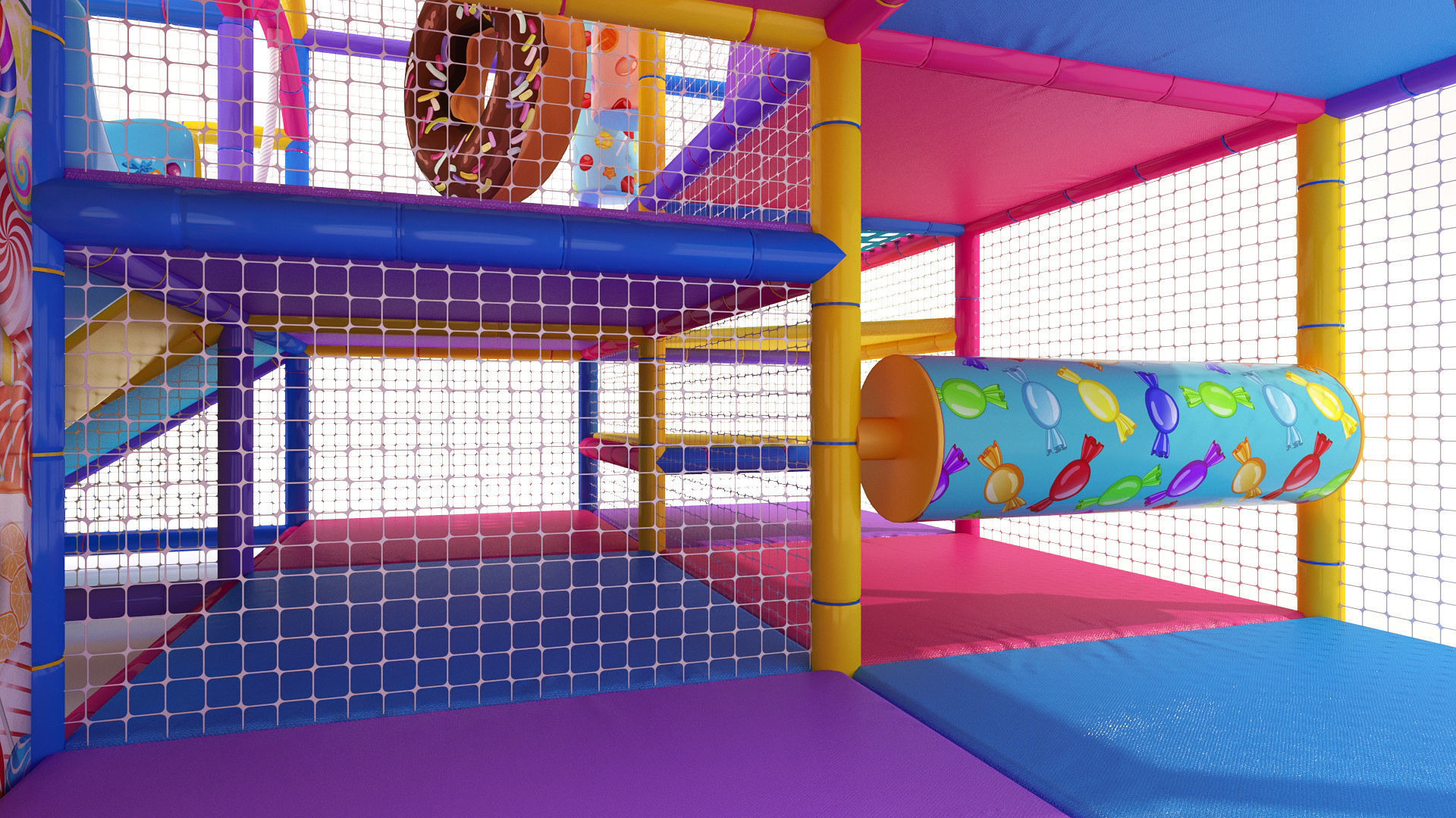 Game room 3D model | CGTrader