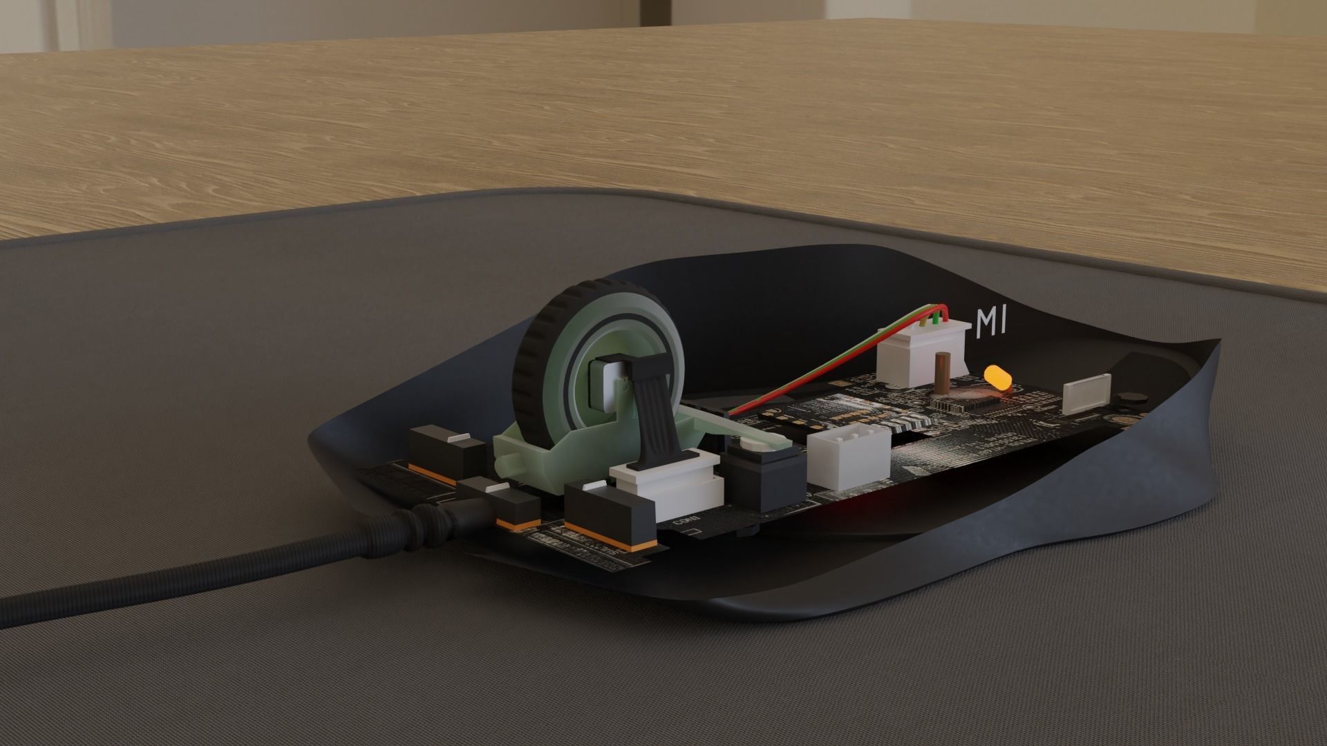PC Optial mouse 3D model | CGTrader
