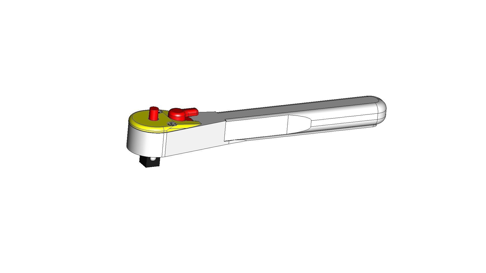 Quick Release Ratchet 3D model 3D printable | CGTrader
