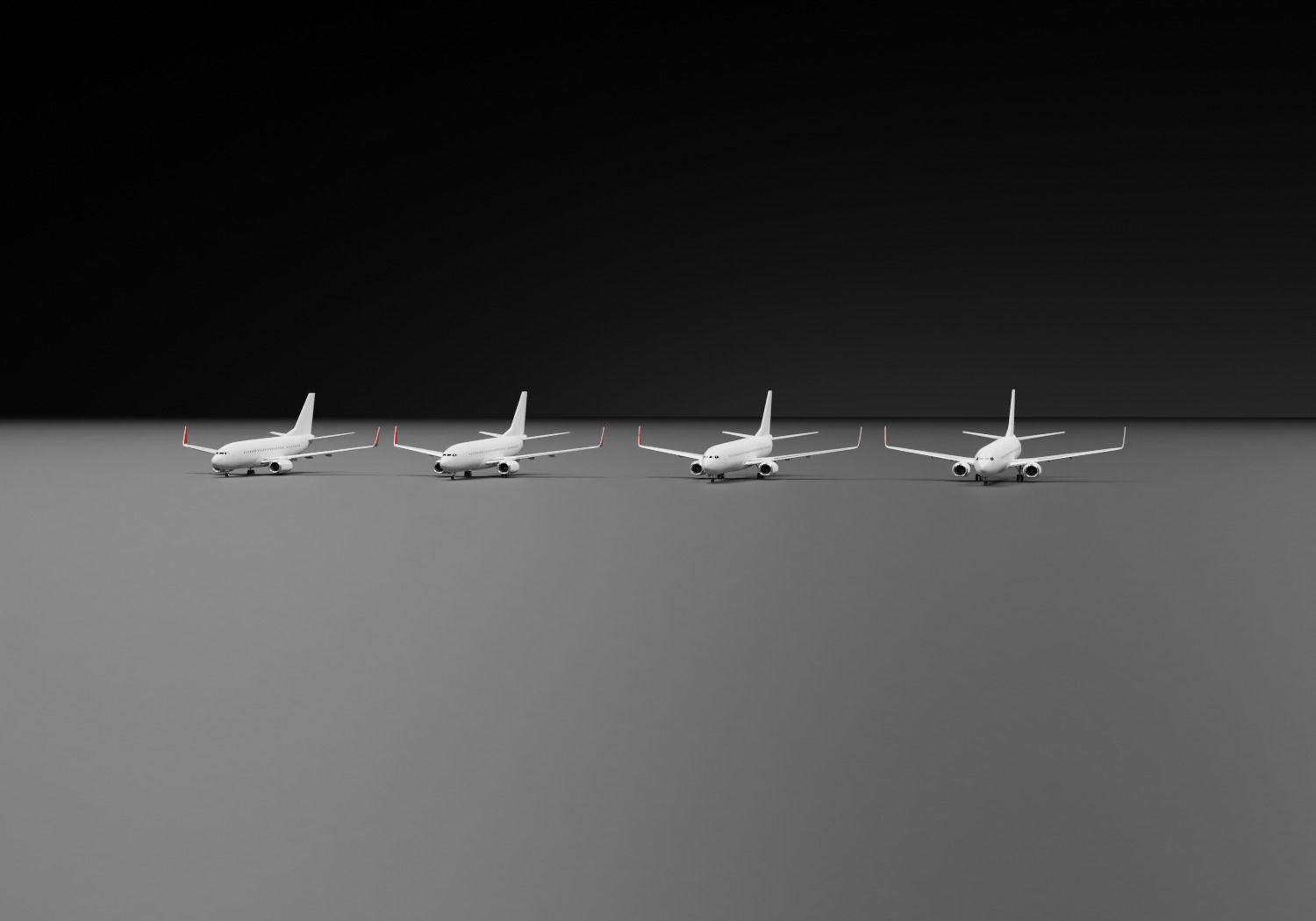 Boeing 737-600 737-700 737-800 737-900 Next Generation Pack 3D model ...