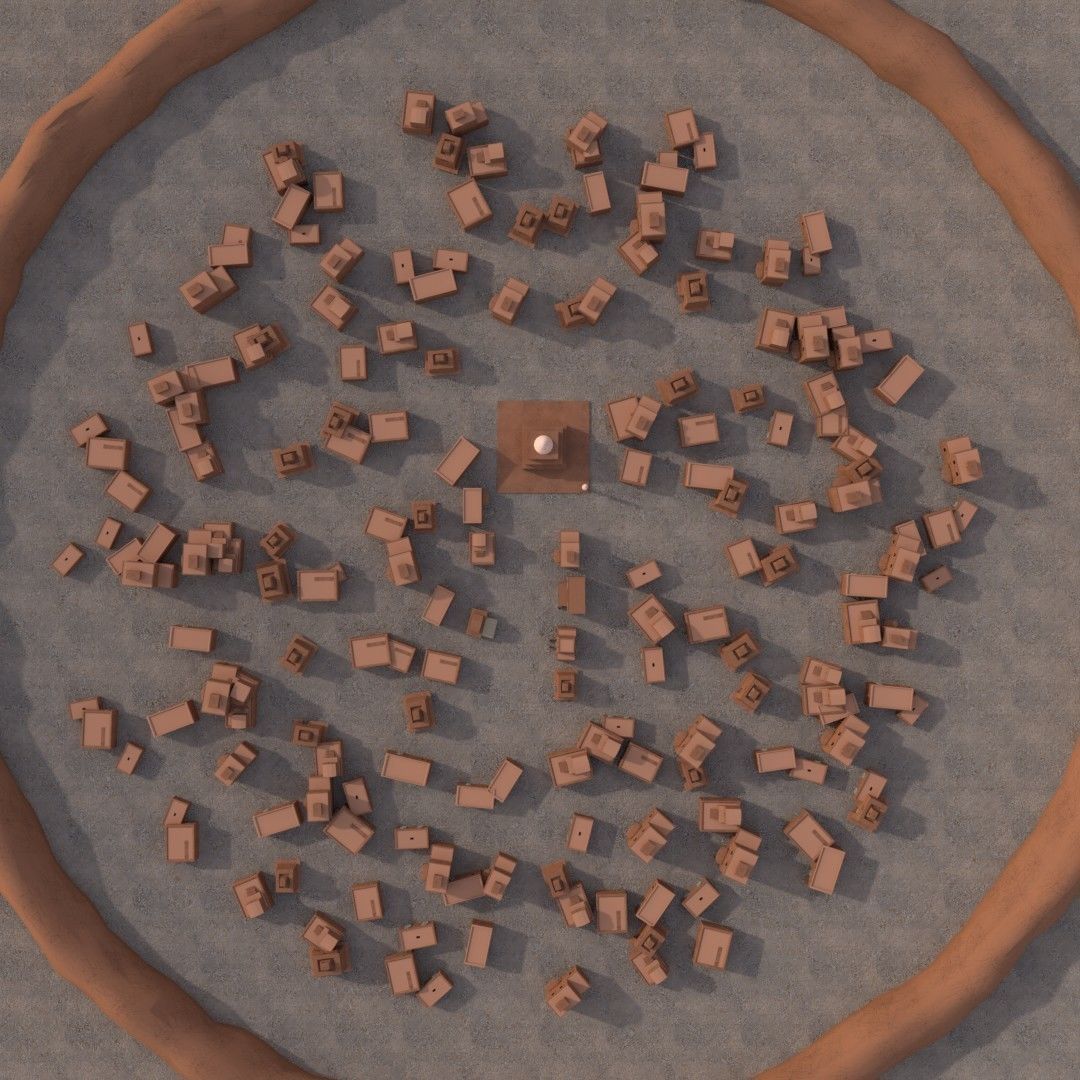 Arabian Village 3D model | CGTrader