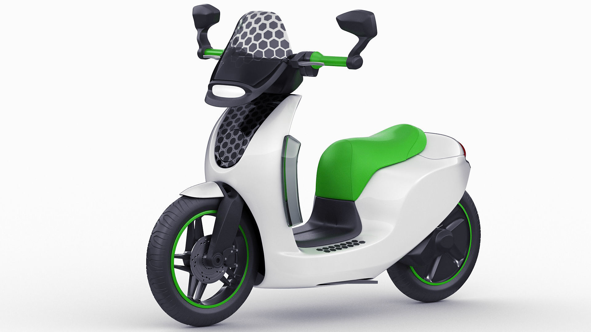 Generic Electric Scooter 3D model | CGTrader