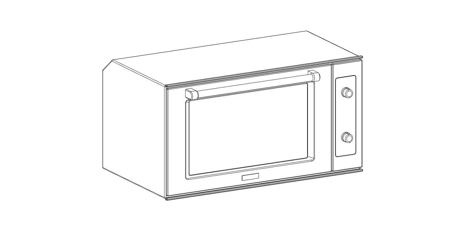 ELECTRIC OVEN- FAMILY FOR REVIT 3D model | CGTrader