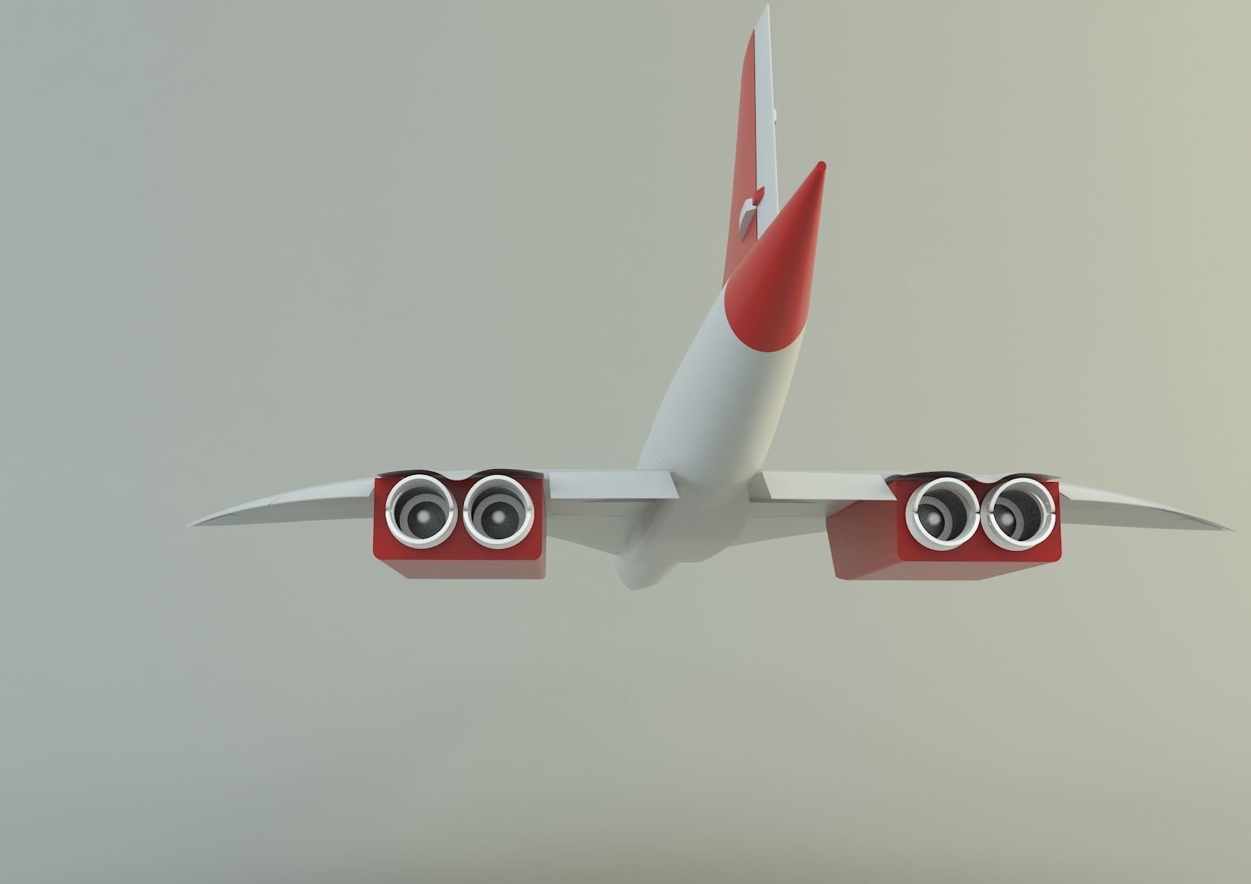 concorde passenger plane model 3D model | CGTrader