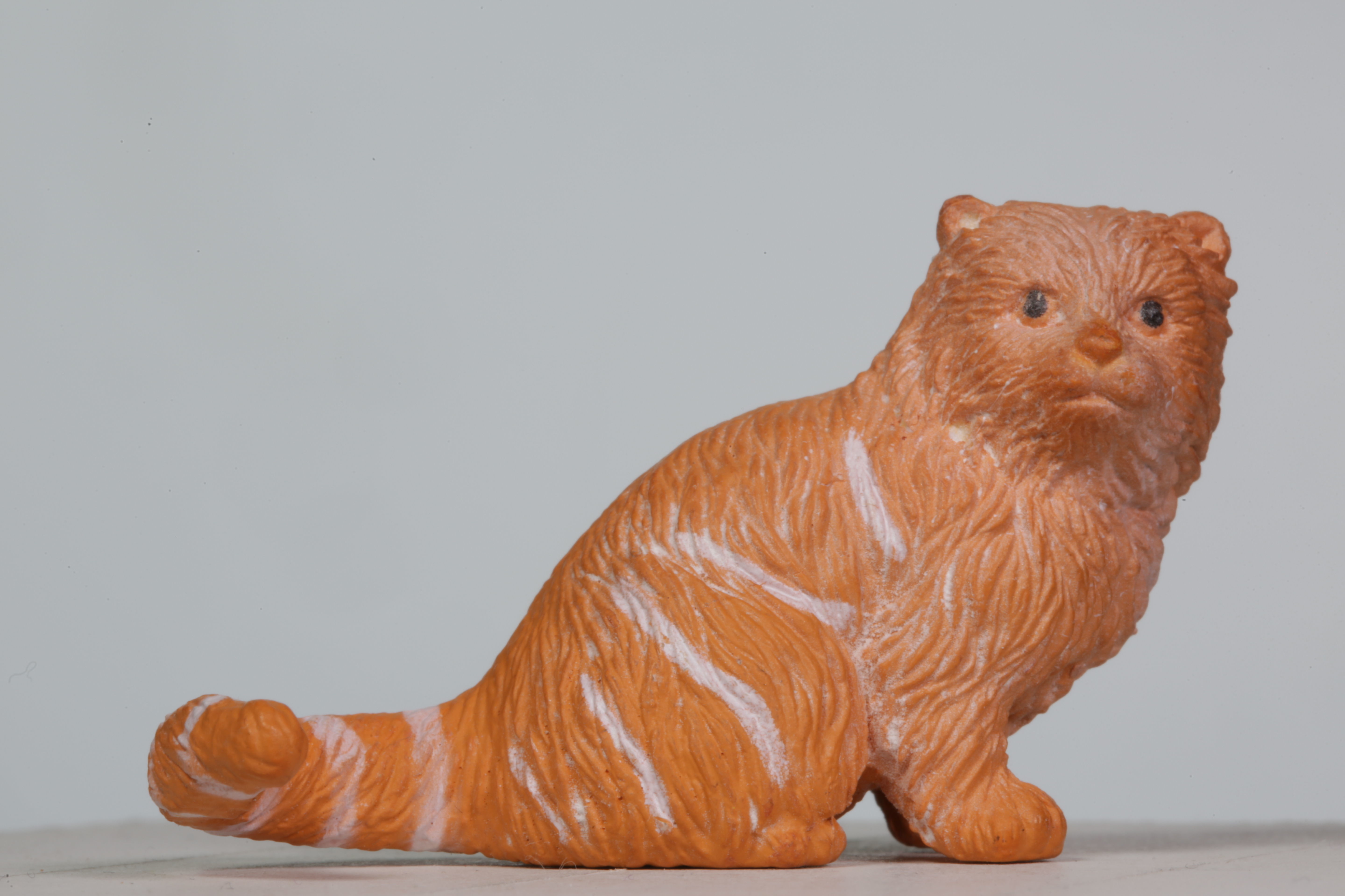 orange mini cat free 3D model | CGTrader