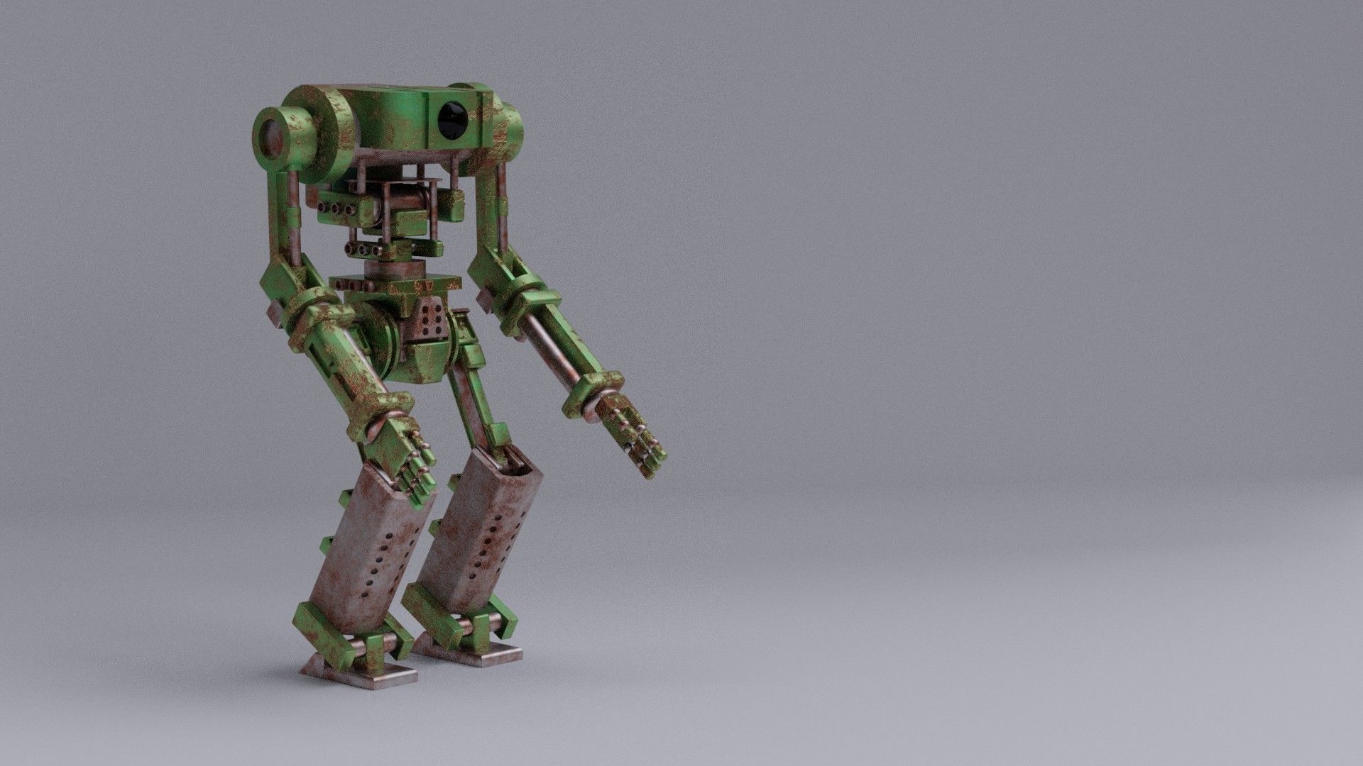 Robot 3D model rigged | CGTrader