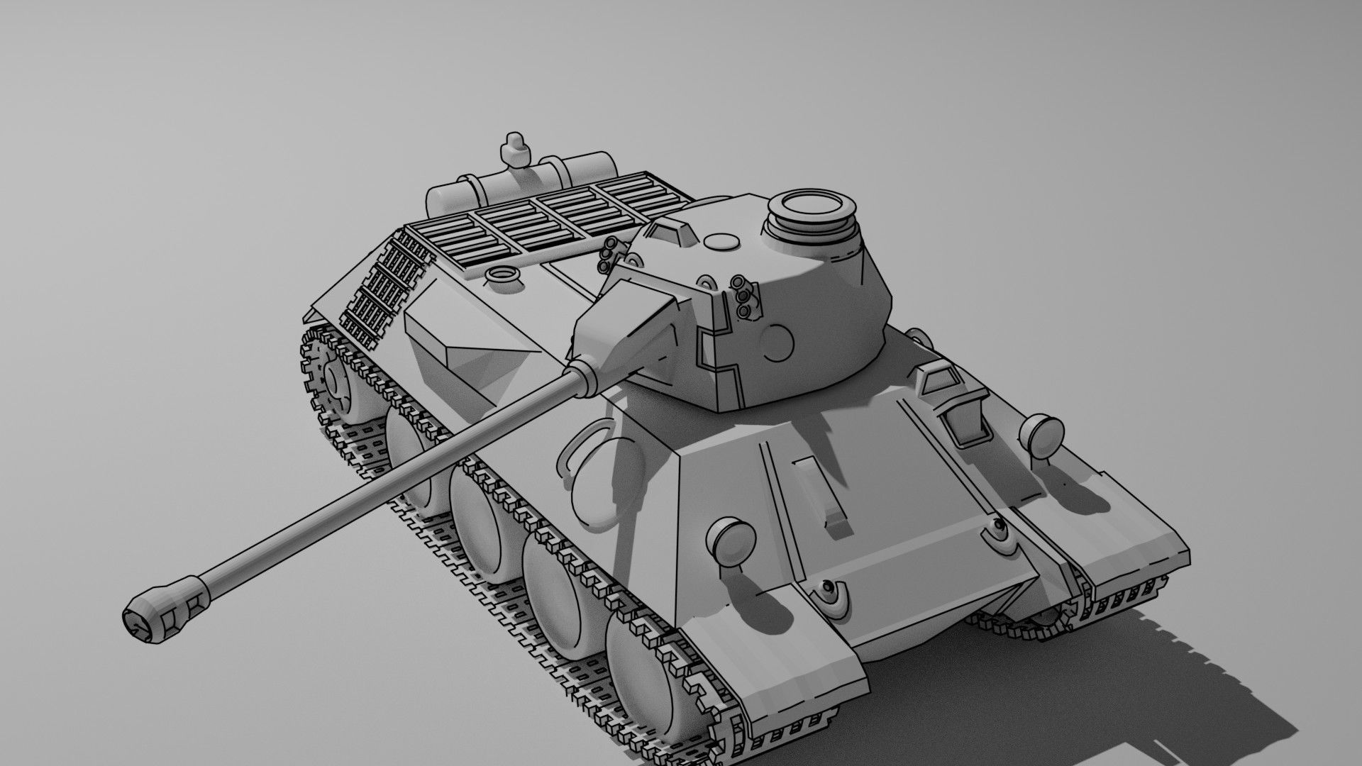 German Tank VK 3002D free VR / AR / low-poly 3D model | CGTrader