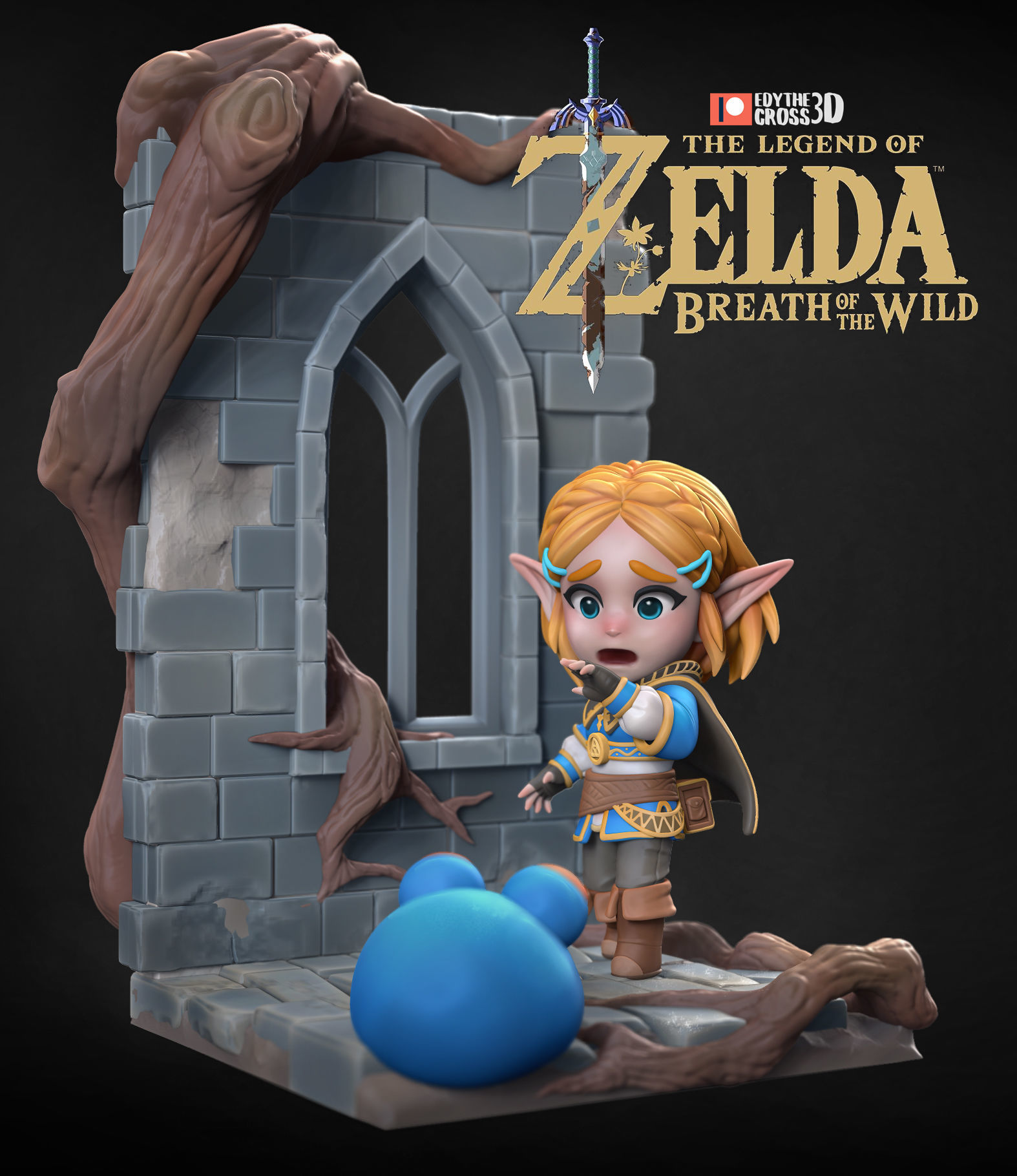 Zelda - Breath of the Wild 3D model 3D printable | CGTrader