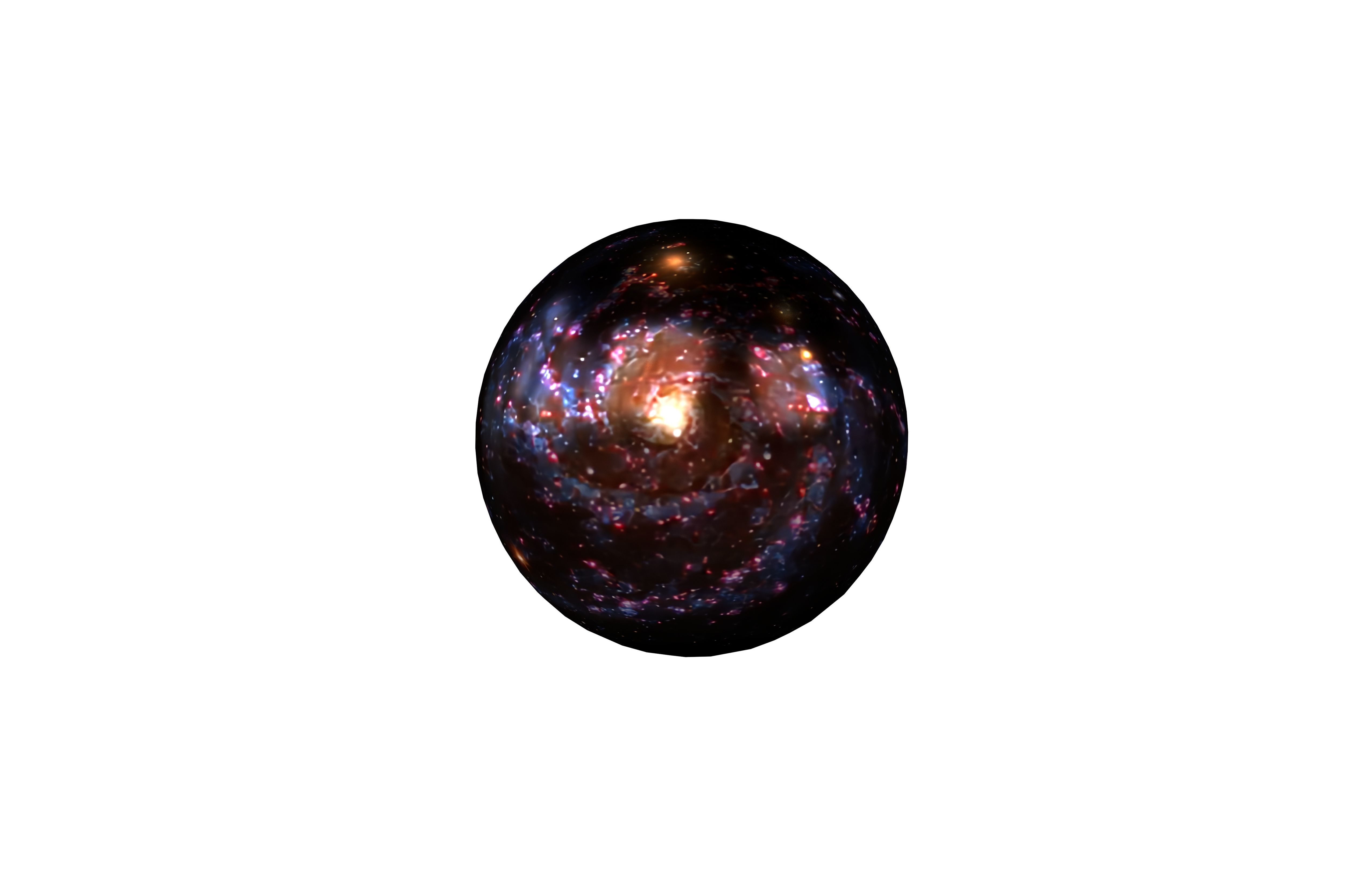 3D model Nebula Ball v1 001 VR / AR / low-poly | CGTrader