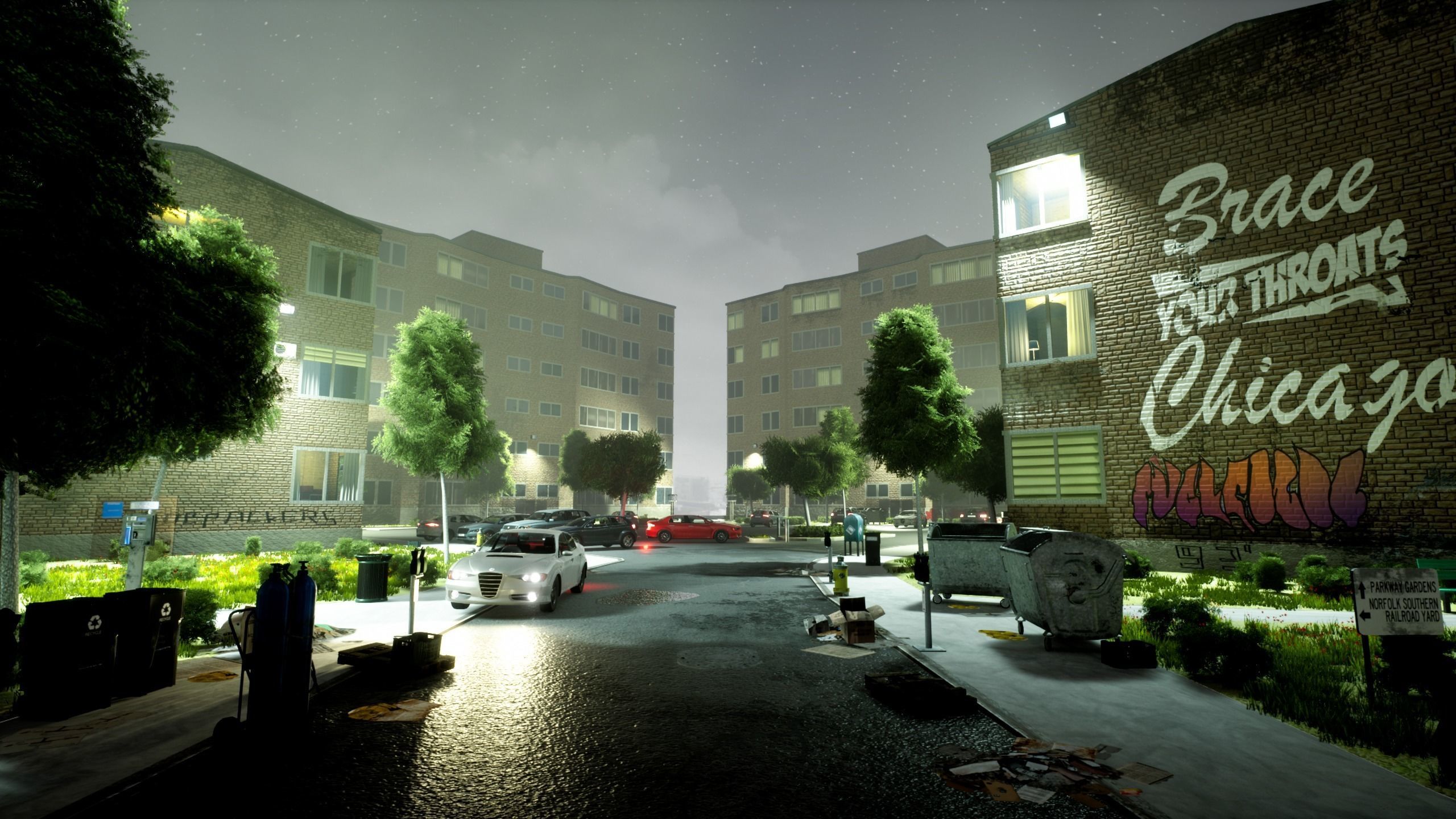 Parkway Garden Homes - O Block Chicago 3D model 3D model | CGTrader