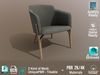 3D model Ton Split Lounge ArmChair Design PBR - Lumion - UE4 VR / AR ...