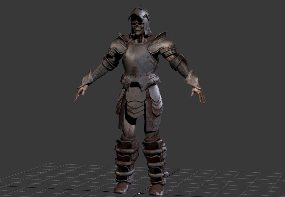 3D model Undead Enemies VR / AR / low-poly | CGTrader