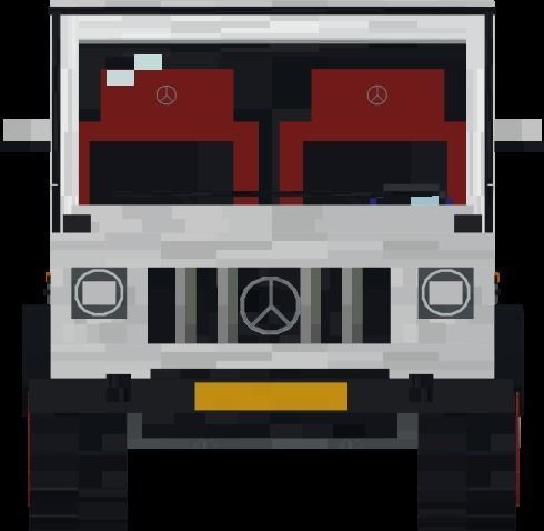 Minecraft - Mercedes benz G63 3D model 3D model | CGTrader