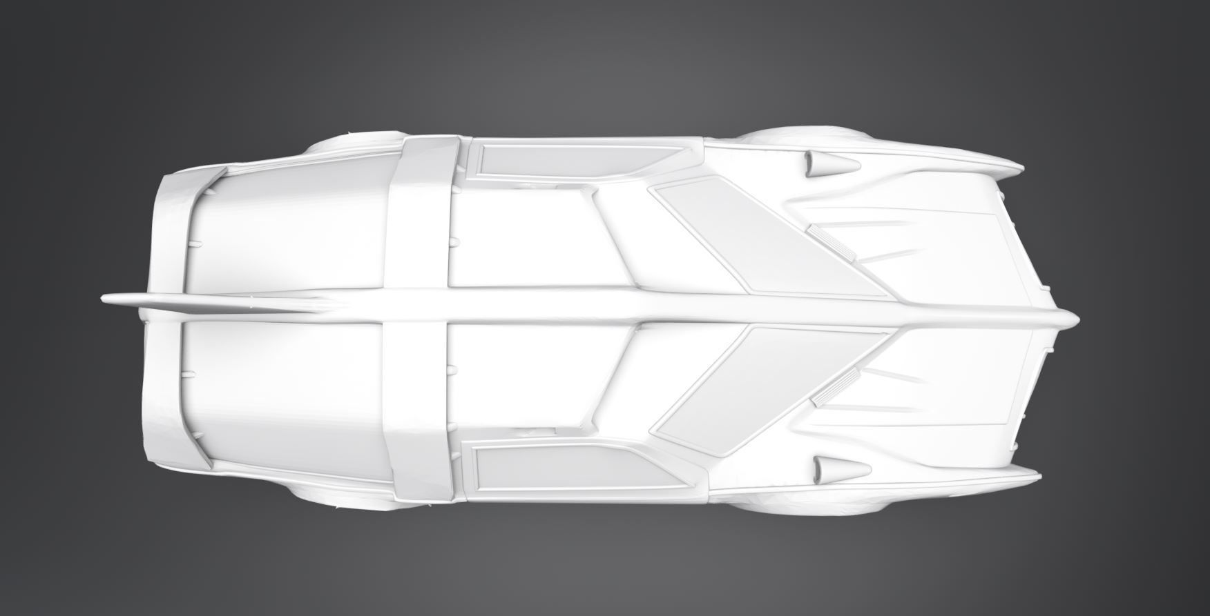 Spectrum Patrol Car Scale 3D model 3D printable | CGTrader