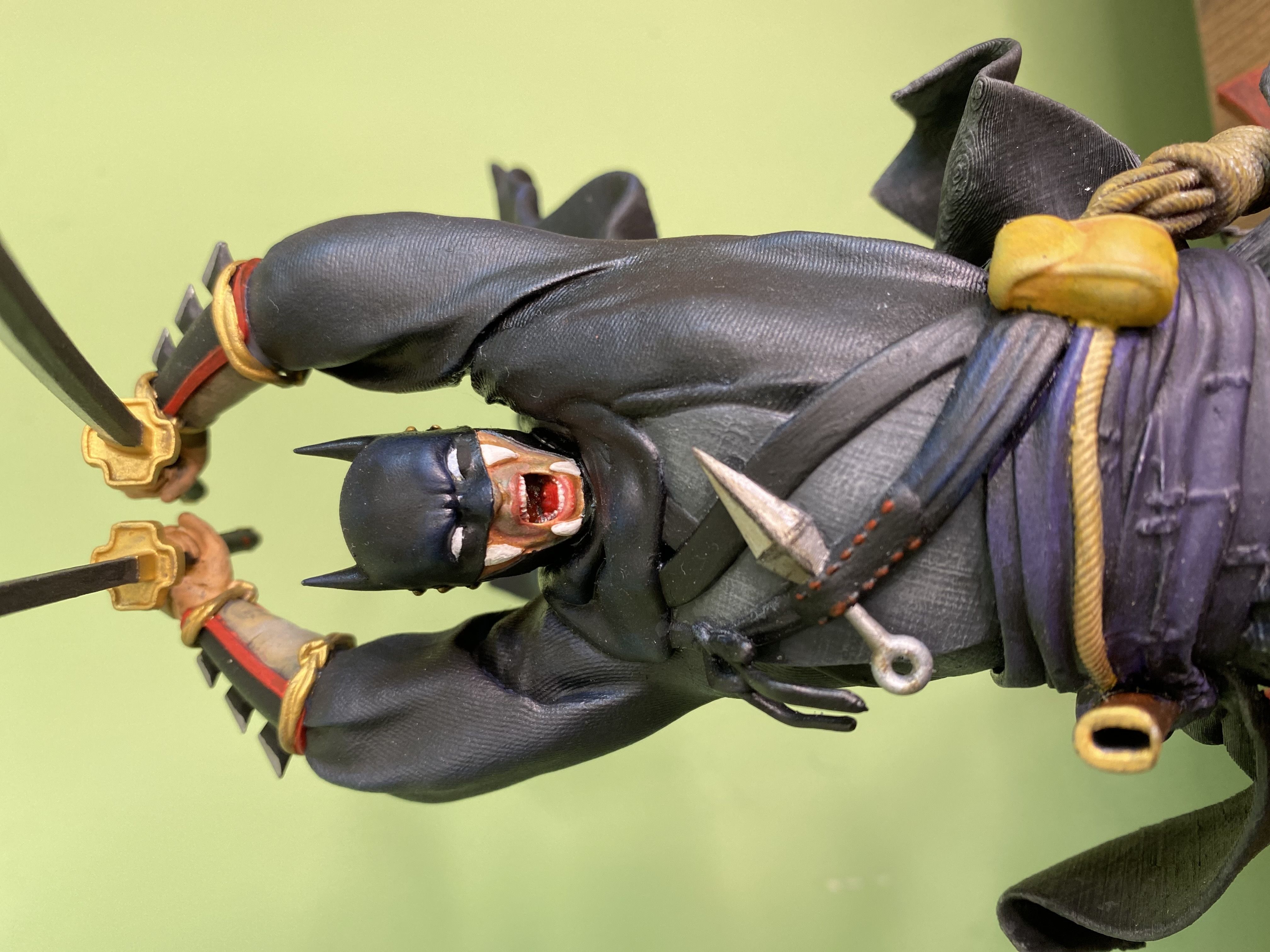 BATMAN SHINOBI 3D PRINTING FIGURINE ASSEMBLY 3D MODEL 3D model 3D ...