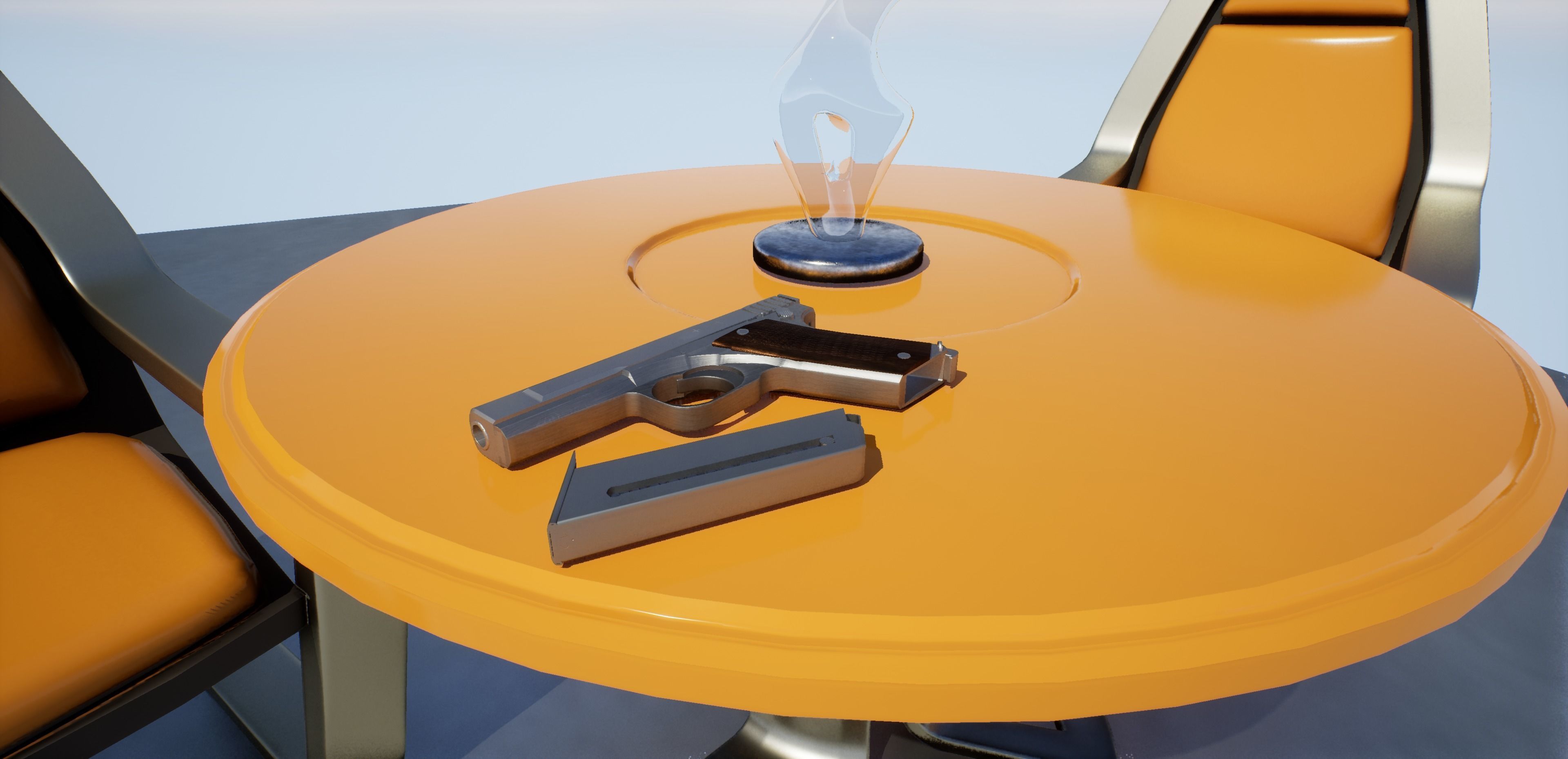 3D model Hamada Type 2 Pistol Model VR / AR / low-poly | CGTrader