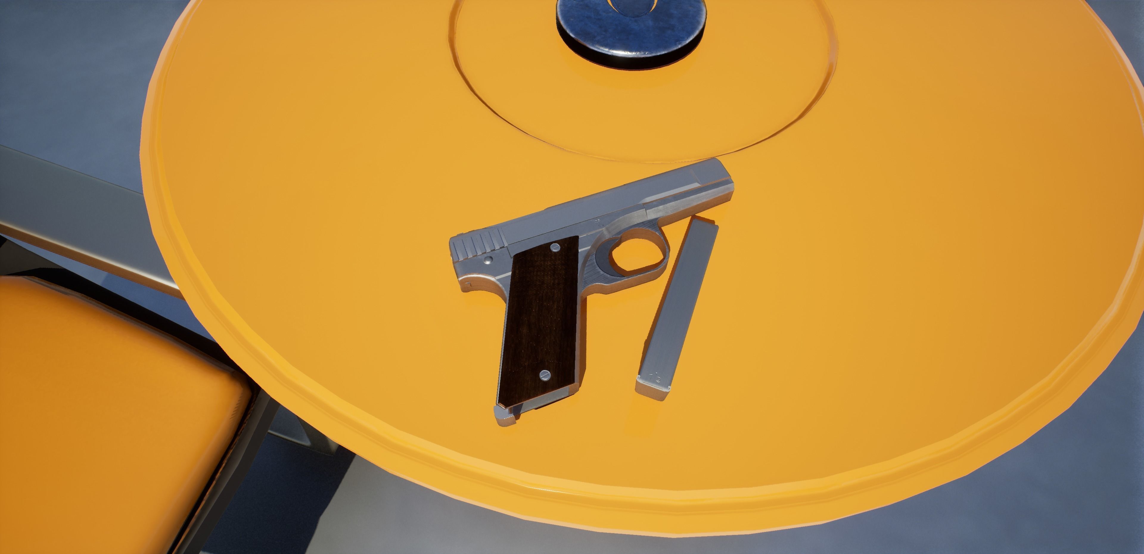 3D model Hamada Type 2 Pistol Model VR / AR / low-poly | CGTrader