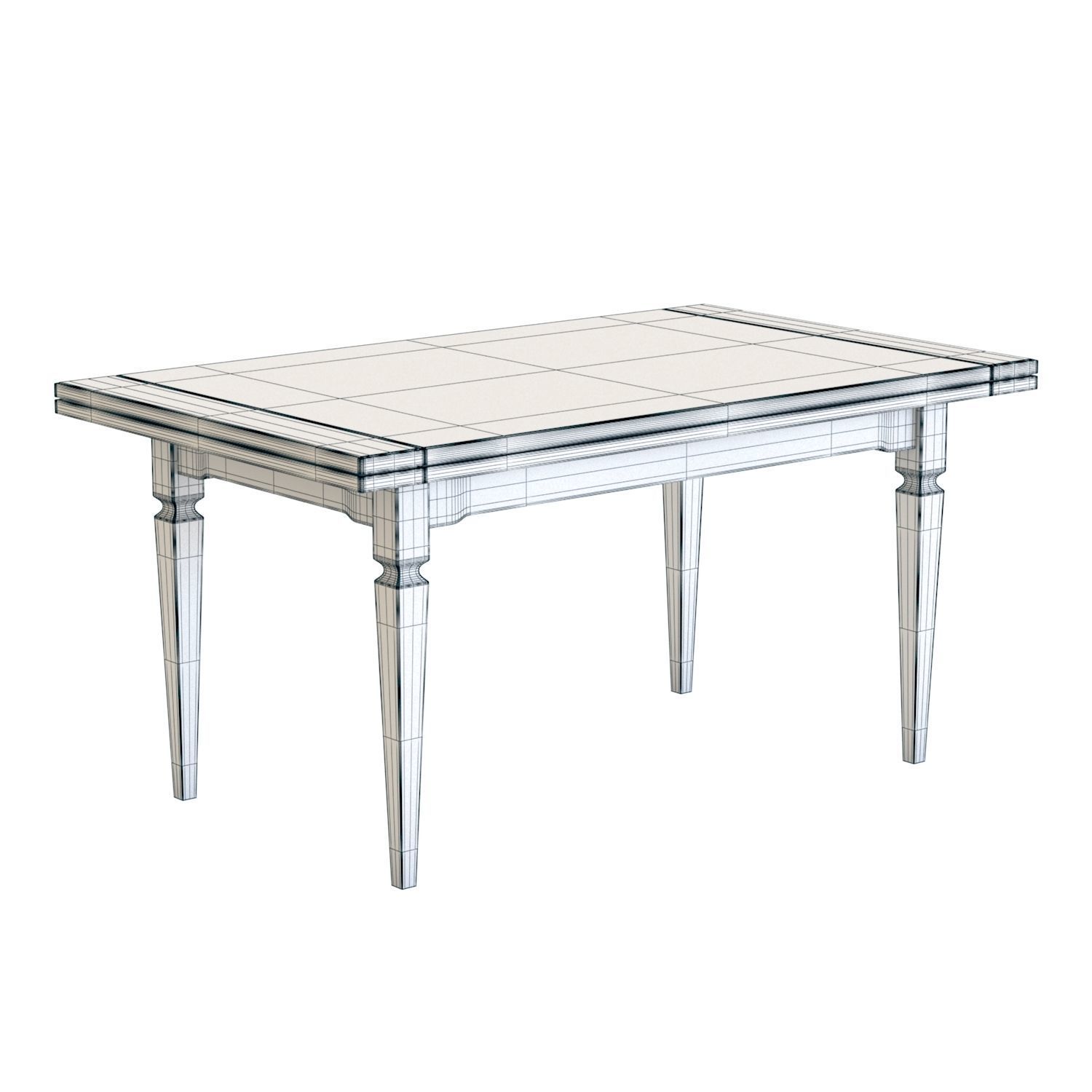 Scavolini Armony Dining Table 3D model | CGTrader