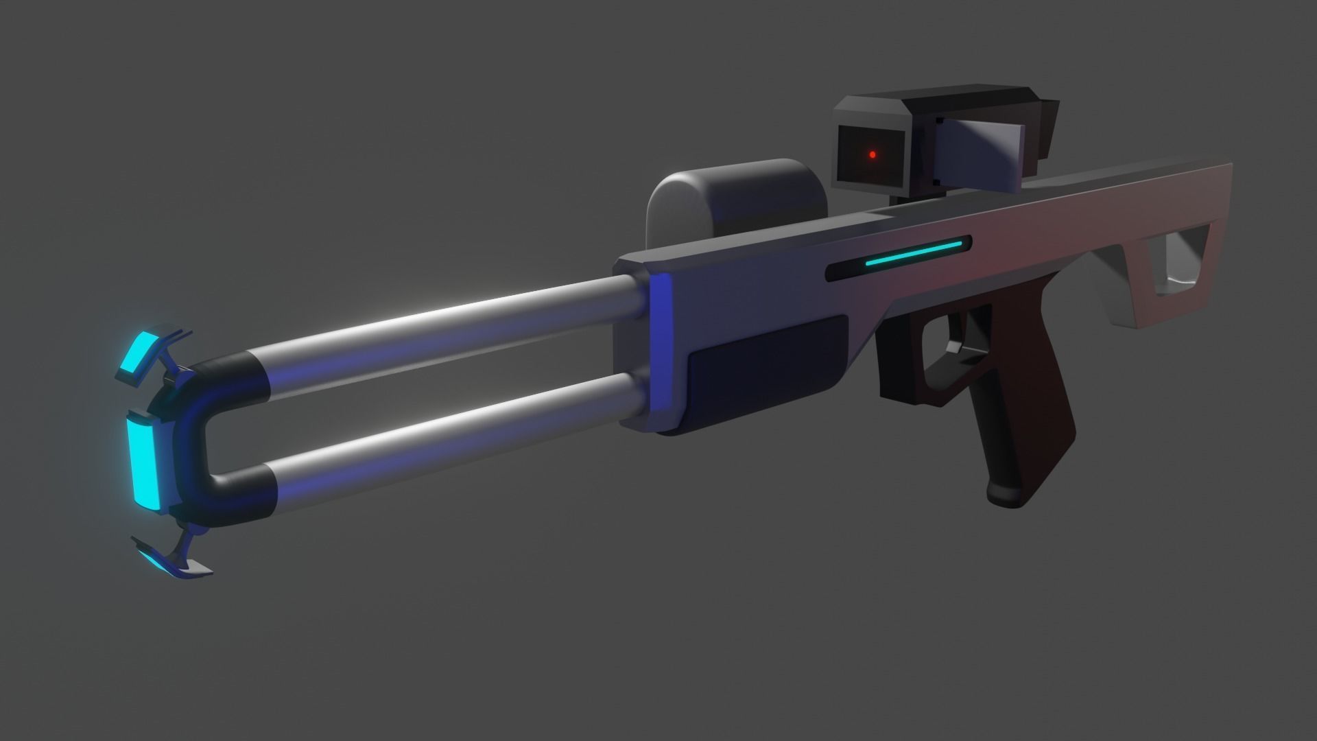 Stasis Rifle Redesign Fanmade free 3D model | CGTrader