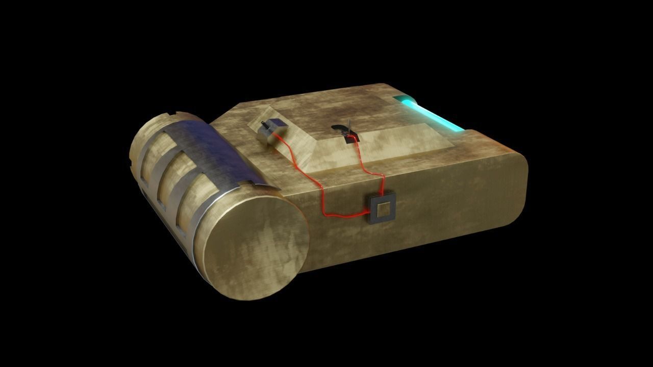 Robot camera head 3D model | CGTrader