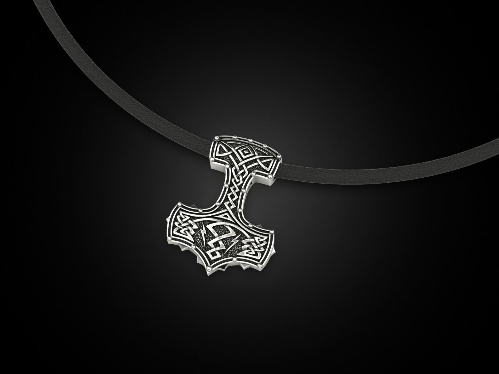 Hammer Torah pendant amulet 2 3D model 3D printable | CGTrader