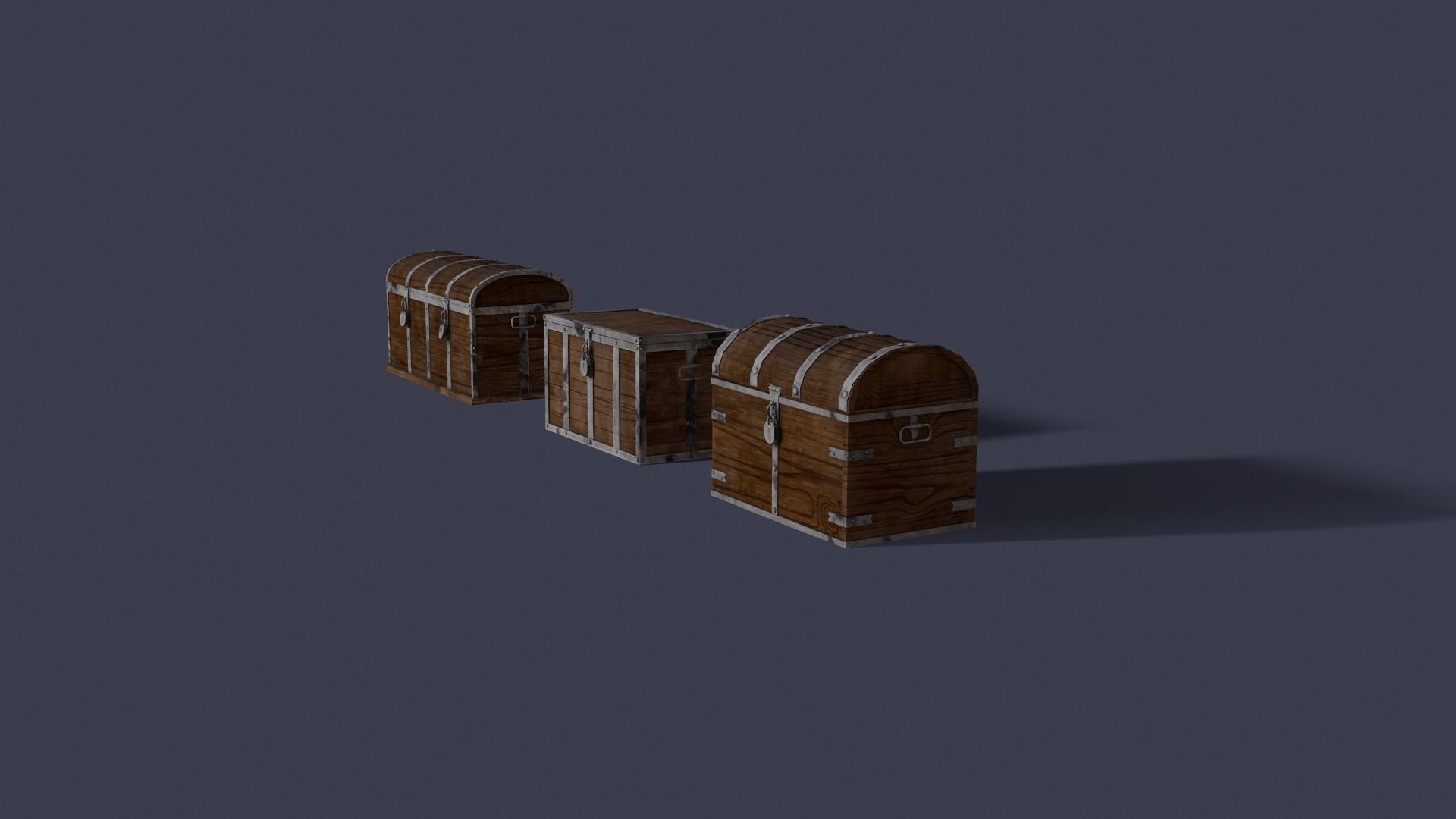 3D model Chest pack VR / AR / low-poly | CGTrader