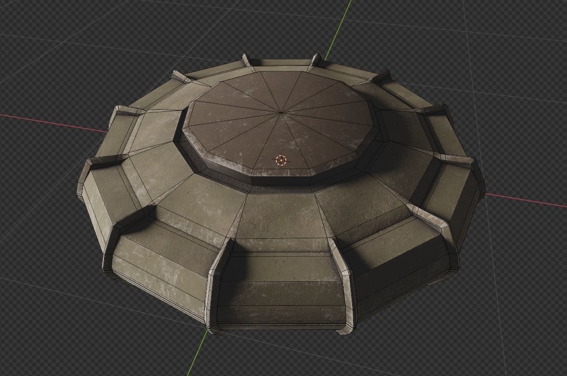 3D model Infantry Mine VR / AR / low-poly | CGTrader