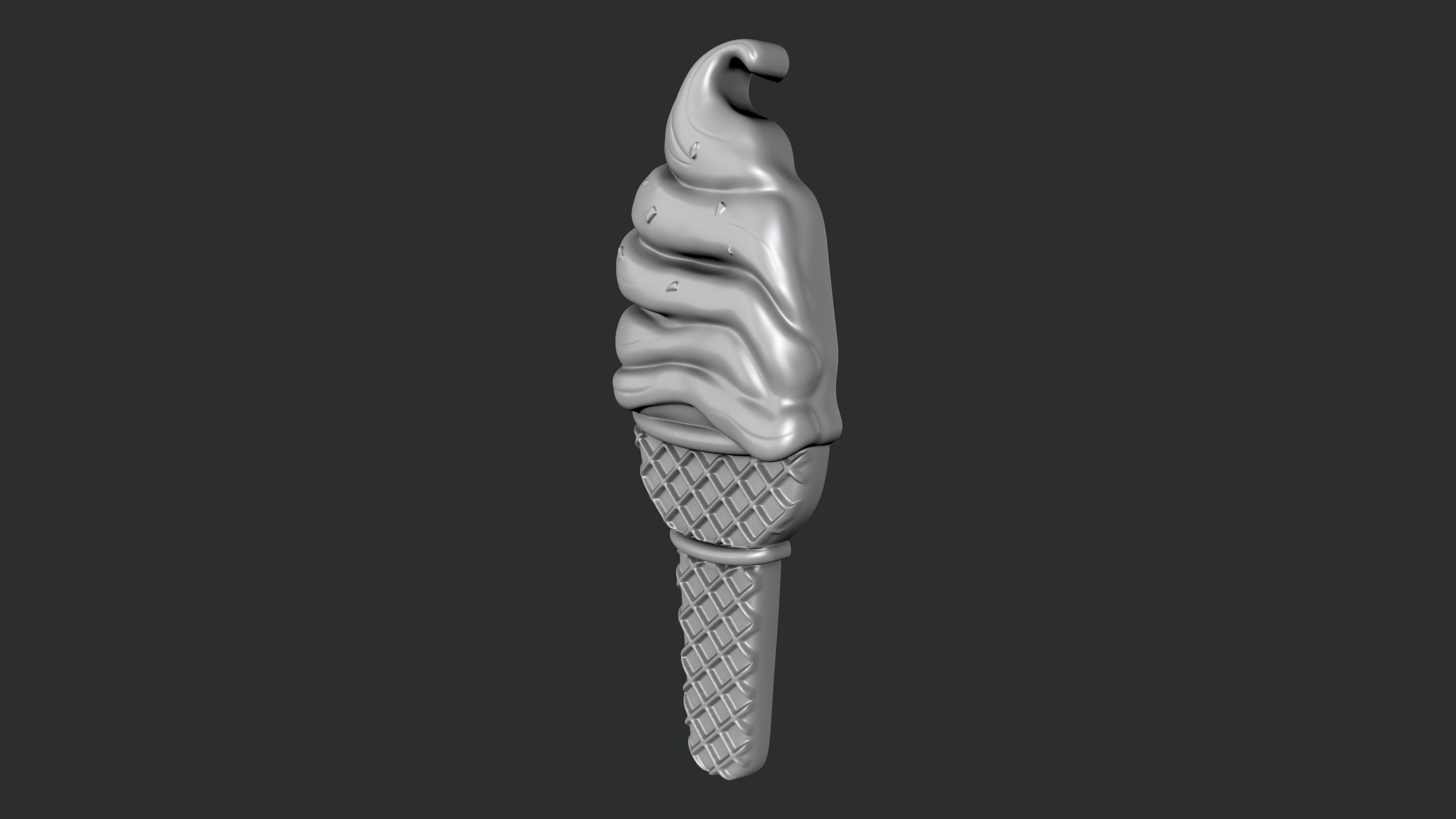 STL models for 3D printing and CNC ice cream 3D model 3D printable ...
