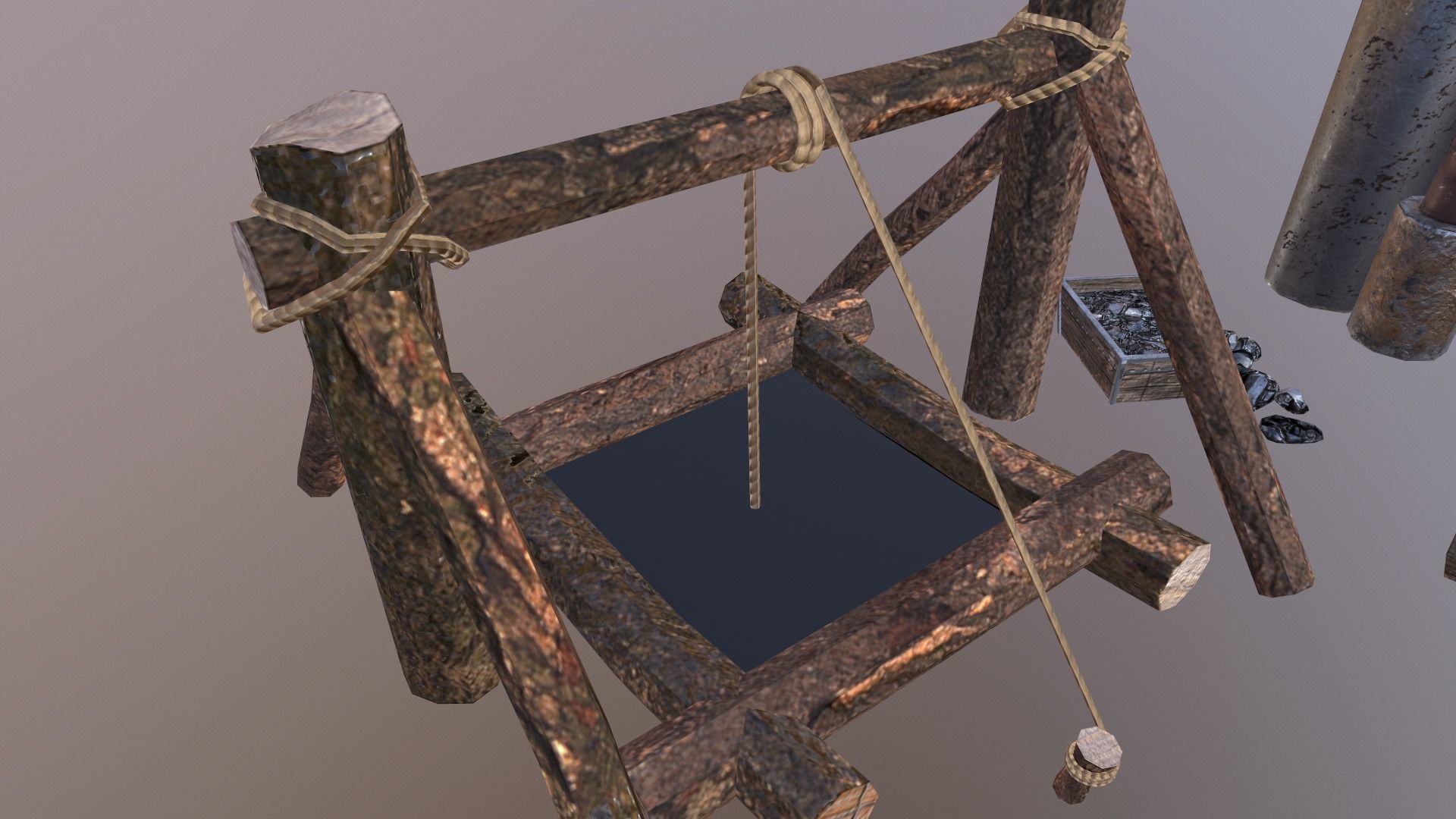 3D model Iron Mine Level 1 VR / AR / low-poly | CGTrader
