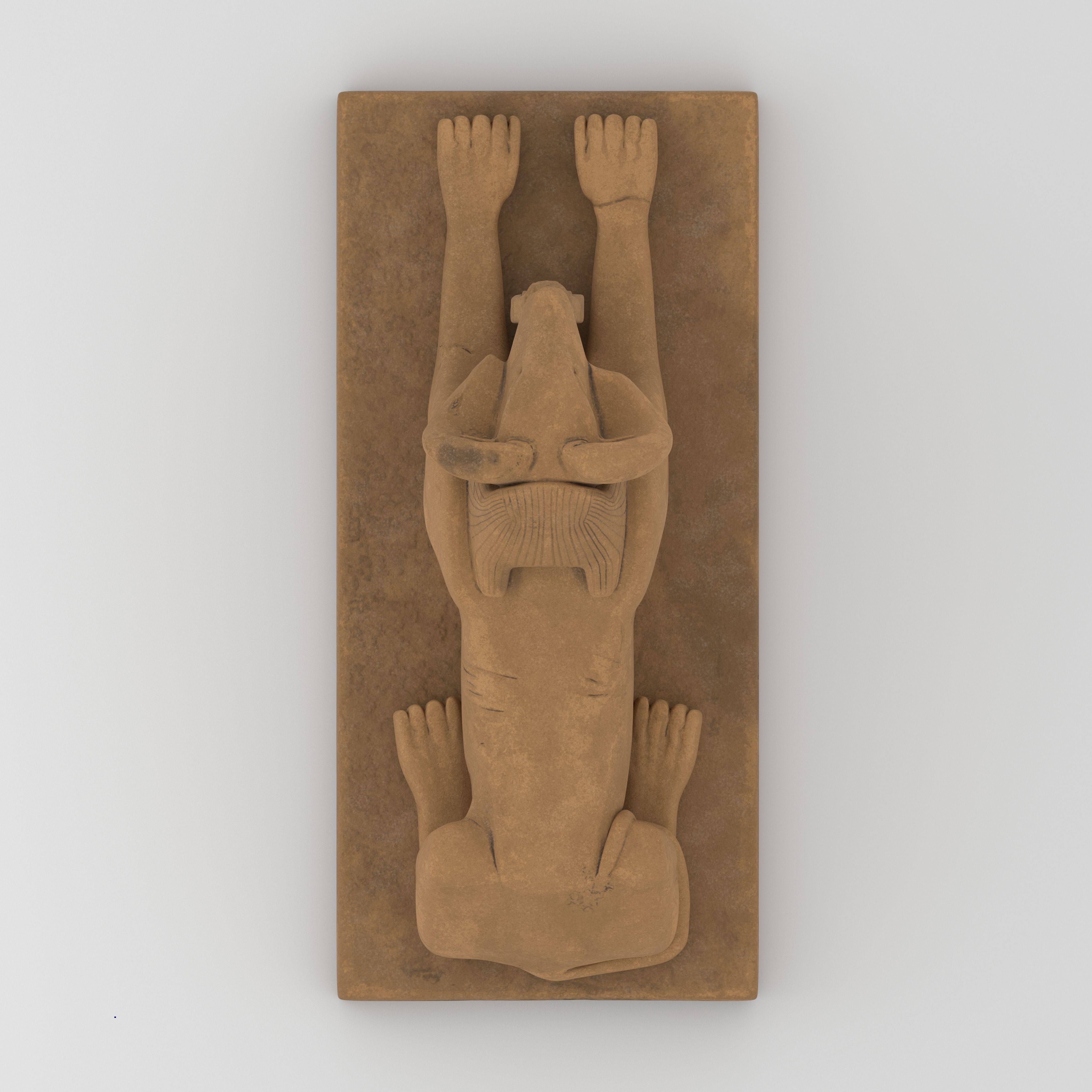 Sphinx Ram ruin 3D model | CGTrader